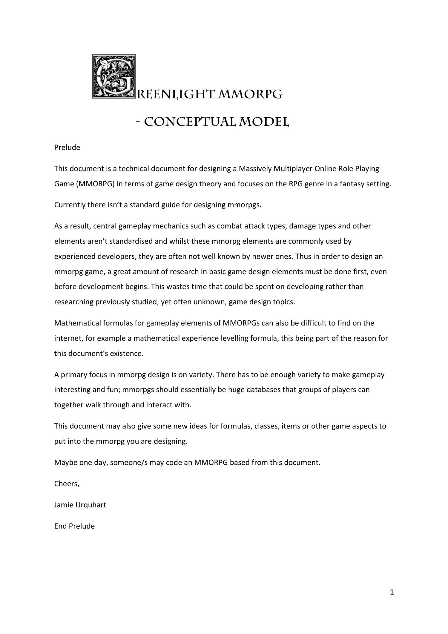 Greenlight Concept Design MMORPG 4.15.pdf | DocDroid