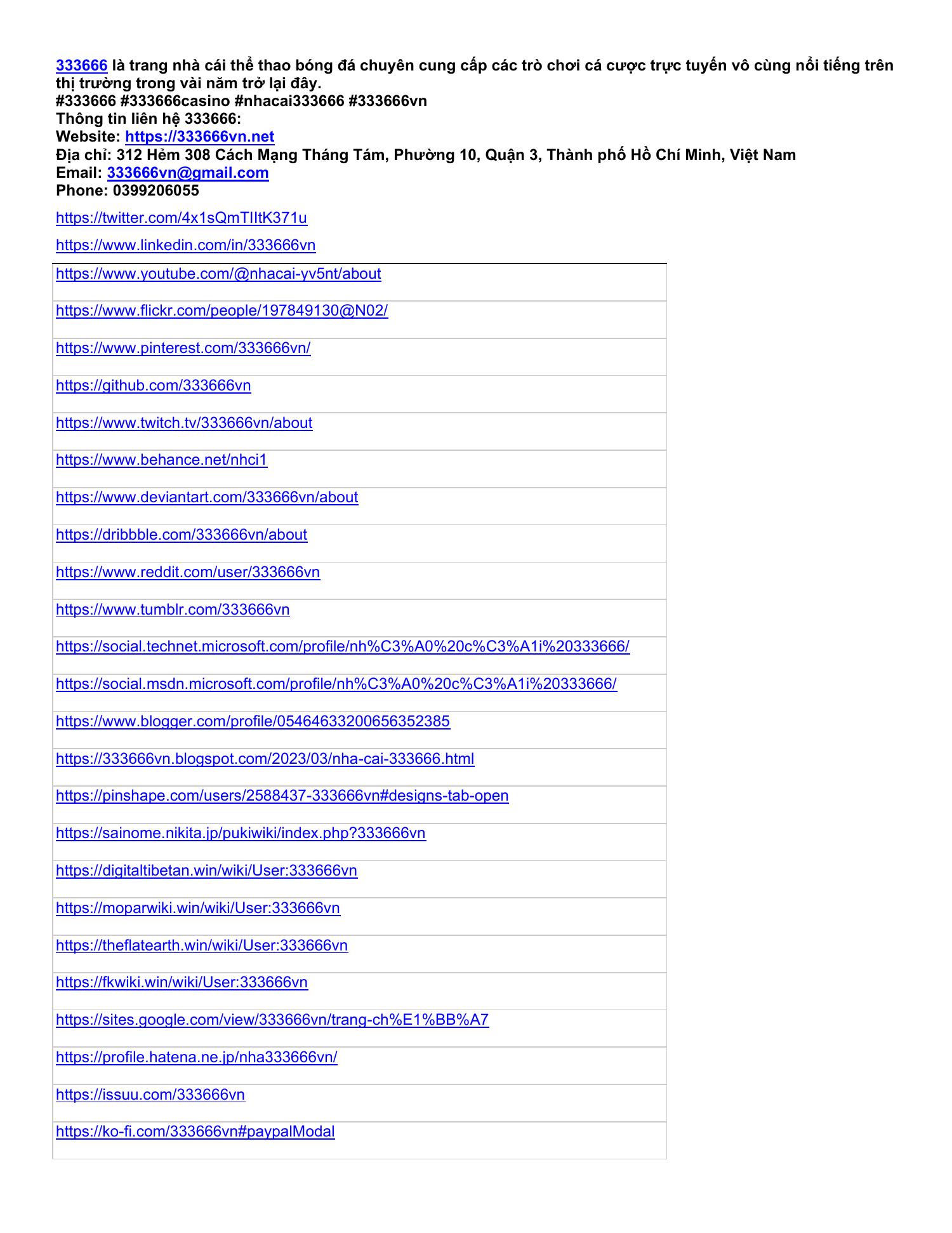 Nhà cái 333666.docx | DocDroid