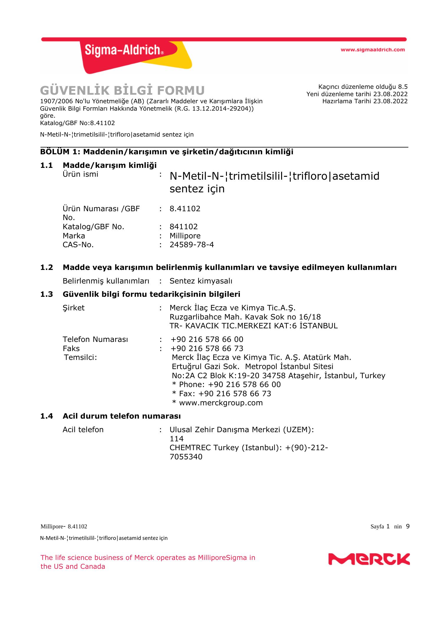 841102_SDS_TR_TR.pdf | DocDroid