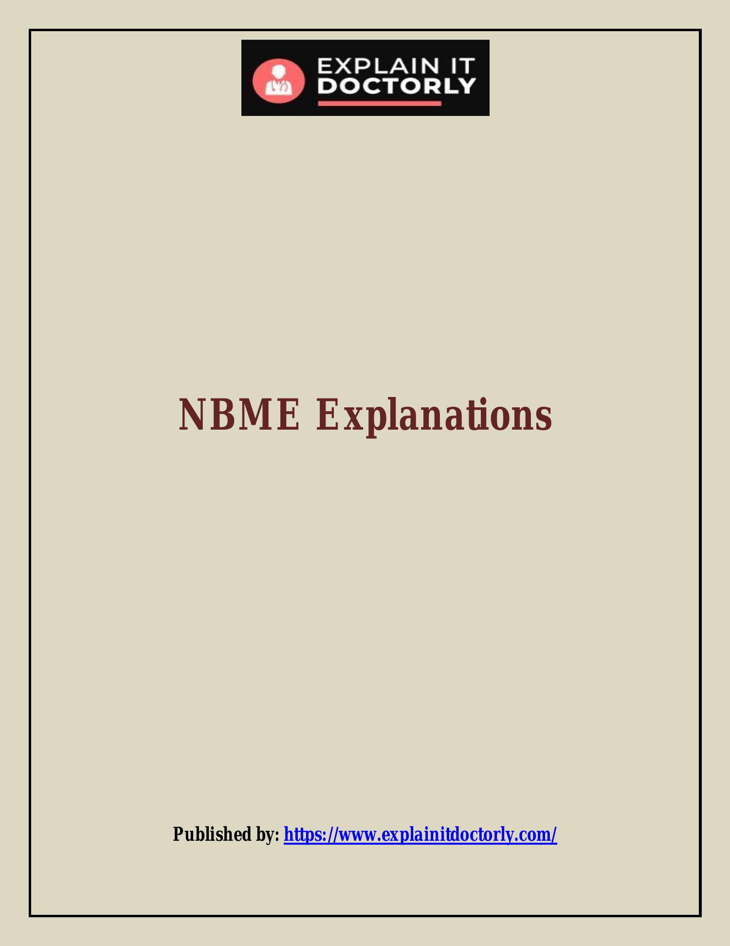 NBME Explanations.pdf | DocDroid