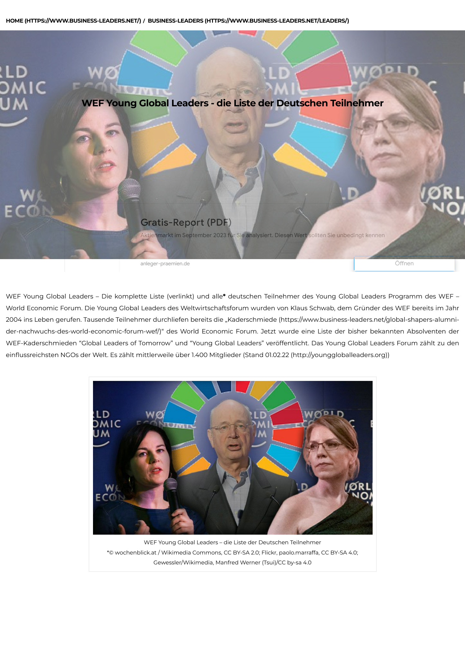 WEF Young Global Leaders - die Liste der Deutschen Teilnehmer.pdf ...