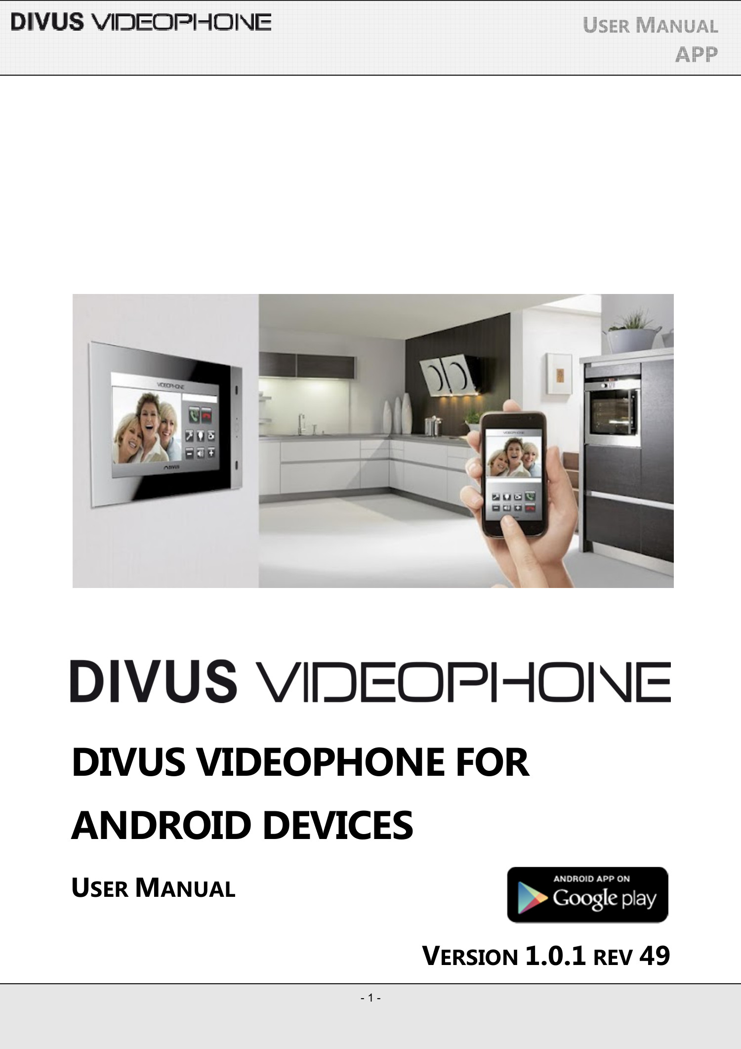Manual APP DIVUS VIDEOPHONE.pdf | DocDroid
