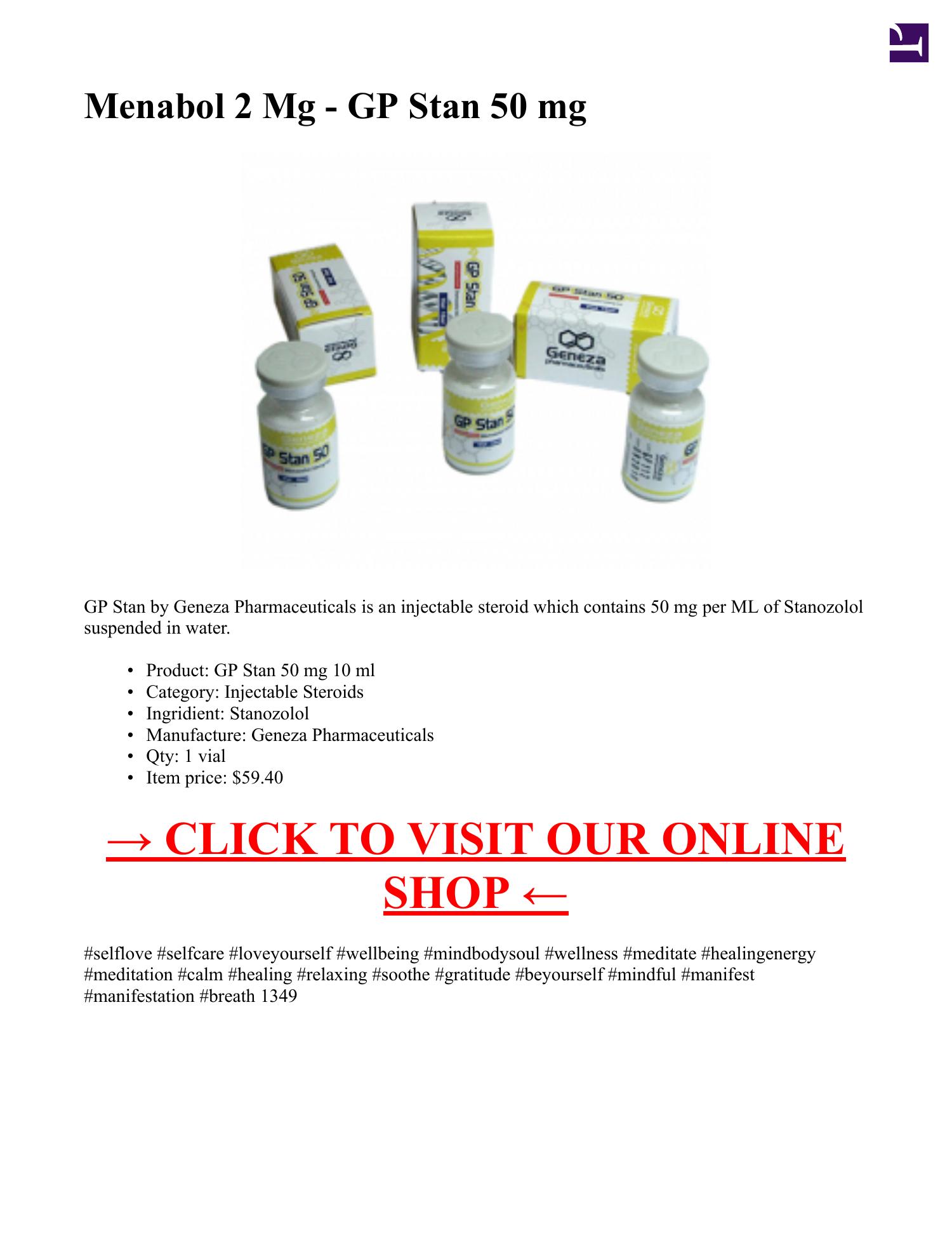 Menabol 2 Mg - GP Stan 50 mg 1 vial 10 ml.pdf | DocDroid