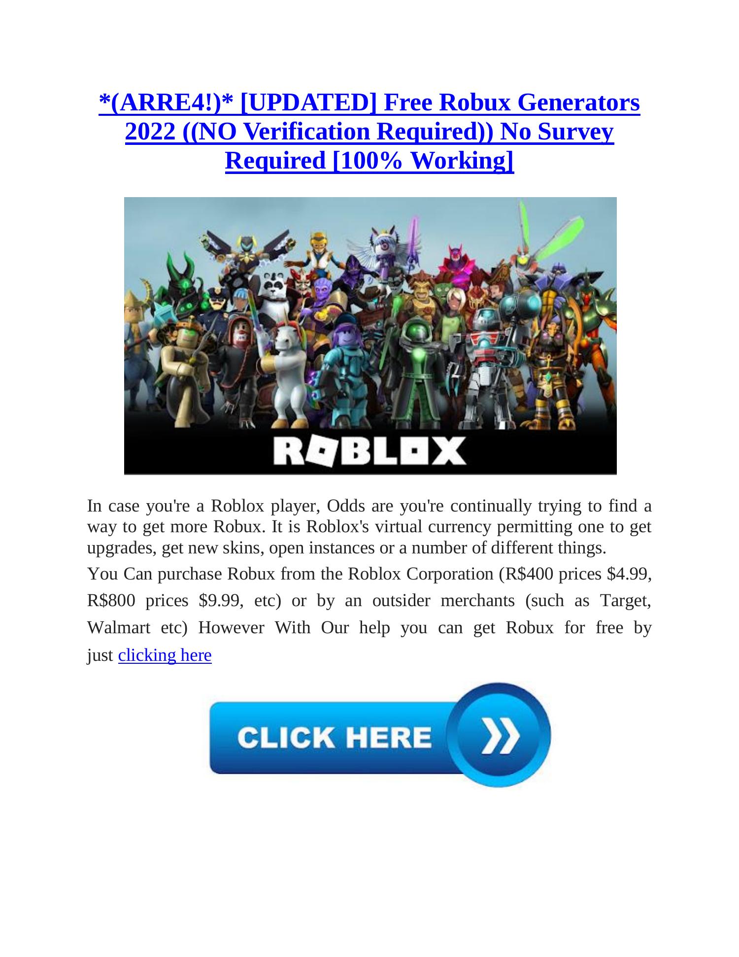 FREE ROBUX GENERATOR 2022.pdf | DocDroid