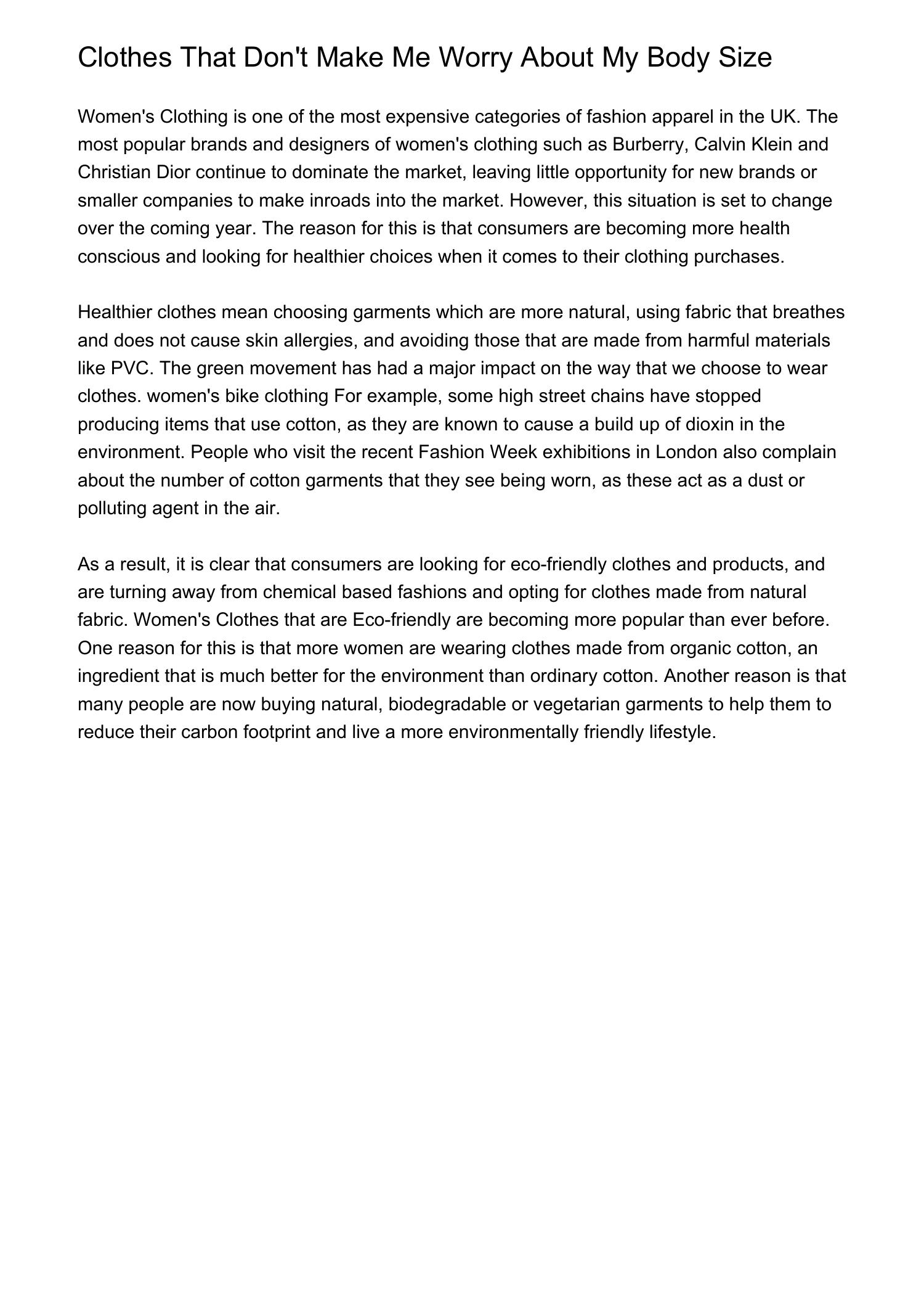 Clothes That Dont Make Me Worry About My Body Sizequgbh.pdf.pdf | DocDroid