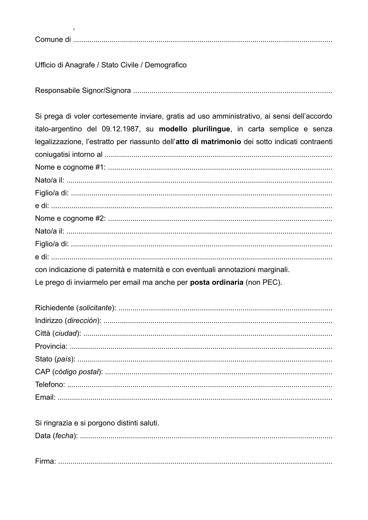Solicitud acta de matrimonio.pdf | DocDroid