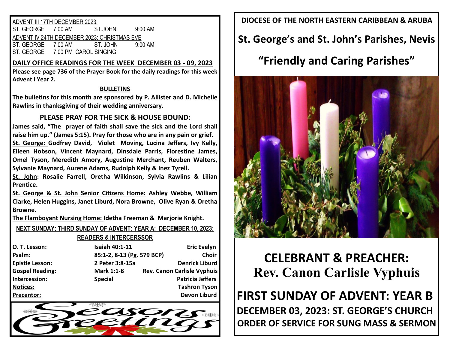 ST. GEORGE ADVENT SUNDAY I 3RD DECEMBER 2023.pdf | DocDroid