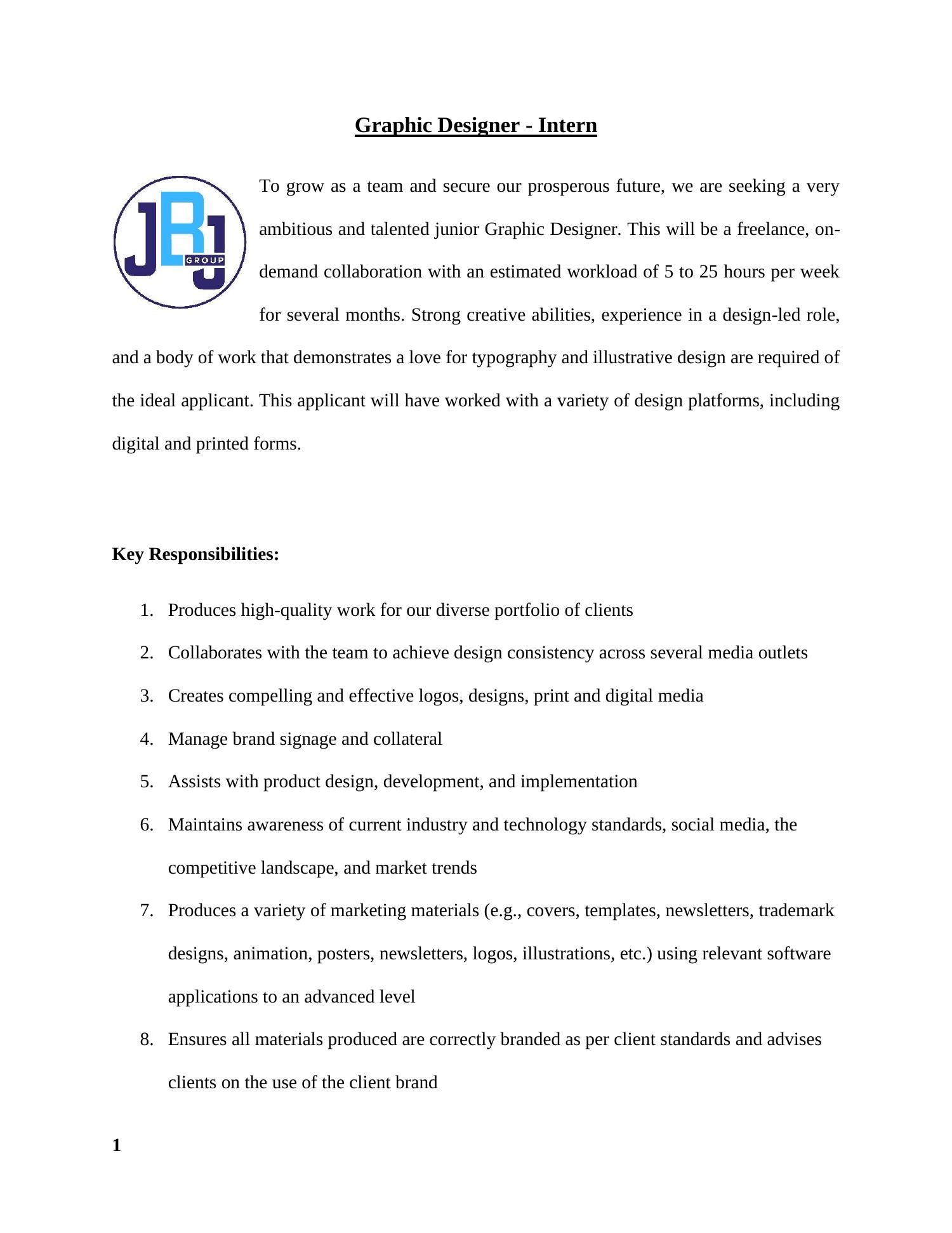 JBJ Employment - Graphic Designer.pdf | DocDroid