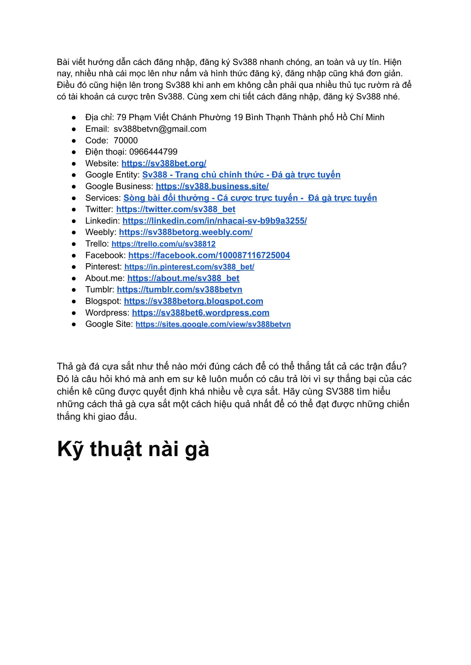Cách thả gà đá cựa sắt sao cho có tỷ lệ chiến thắng cao.pdf | DocDroid