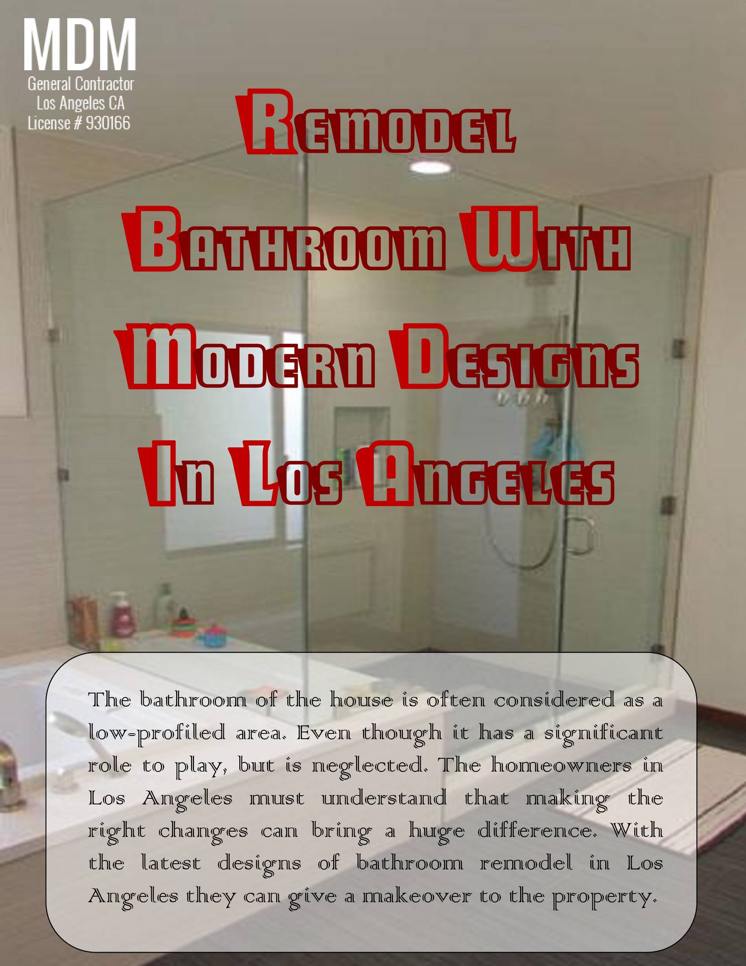 Remodel bathroom with modern designs in Los Angeles.pdf | DocDroid