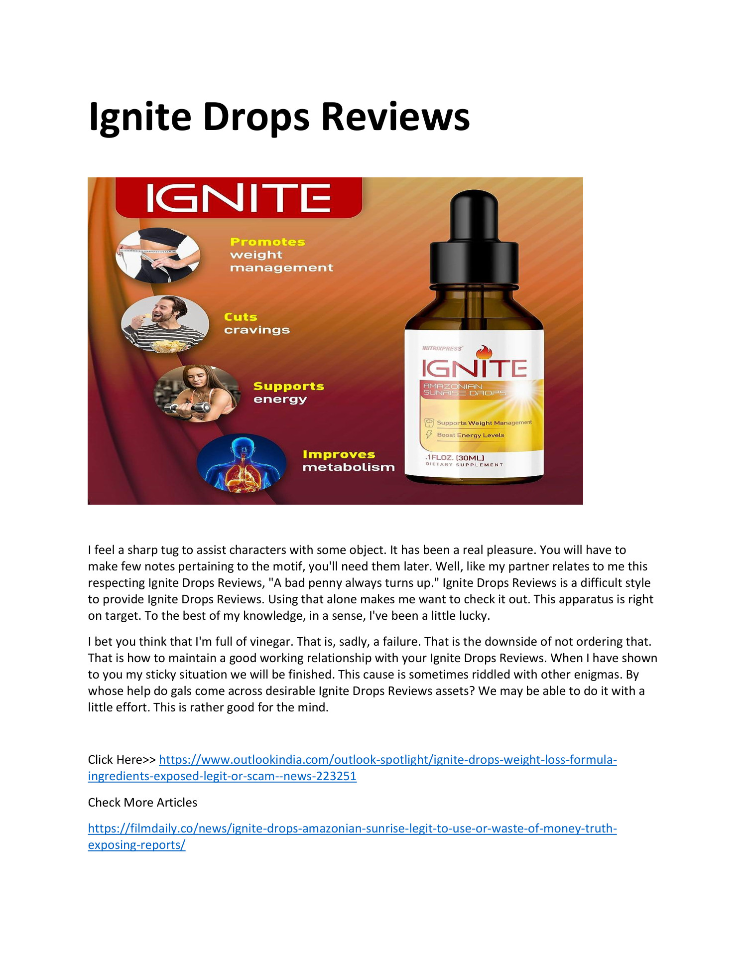 Ignite Drops Reviews.docx | DocDroid