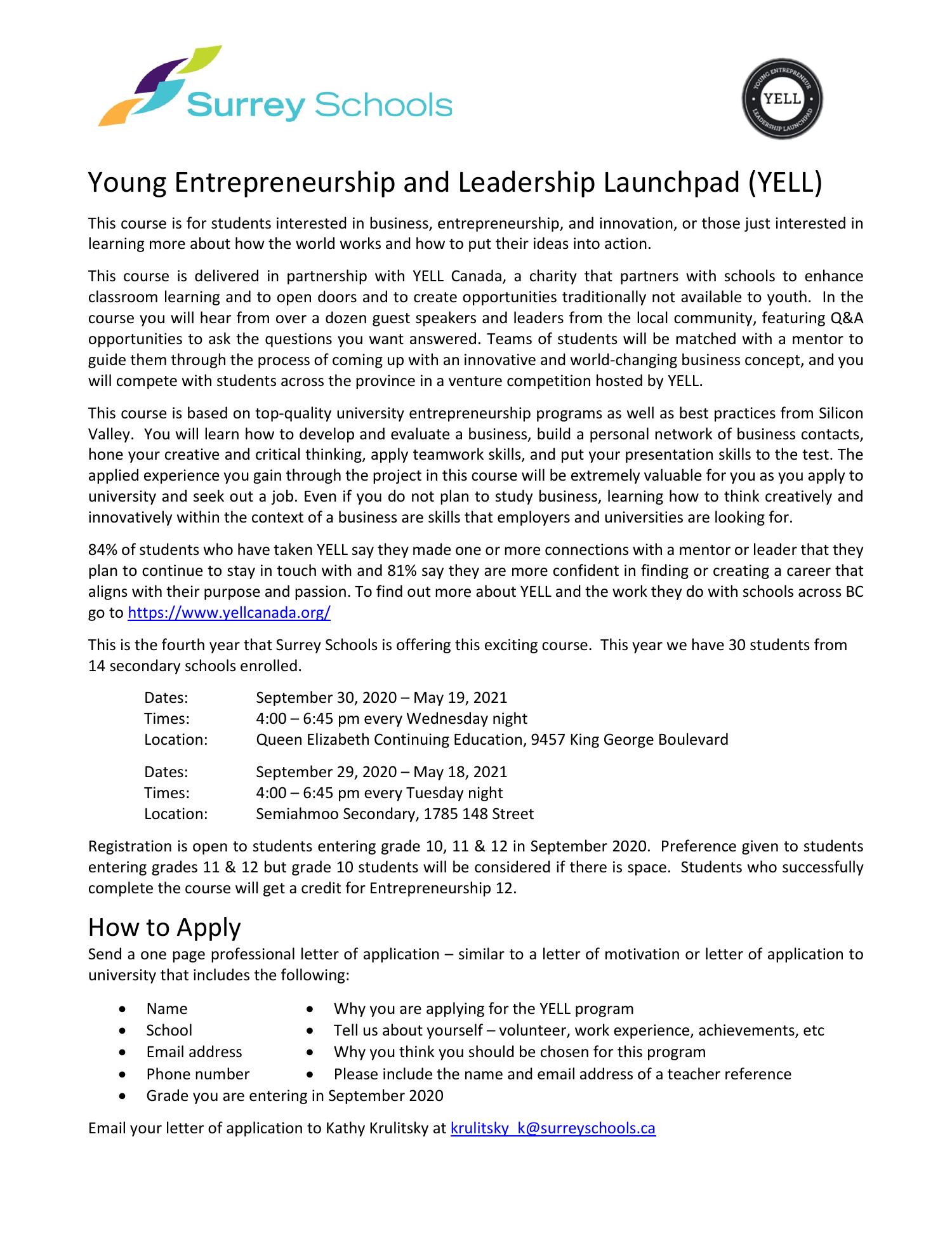Young Entrepreneurship and Leadership Launchpad - YELL.pdf | DocDroid