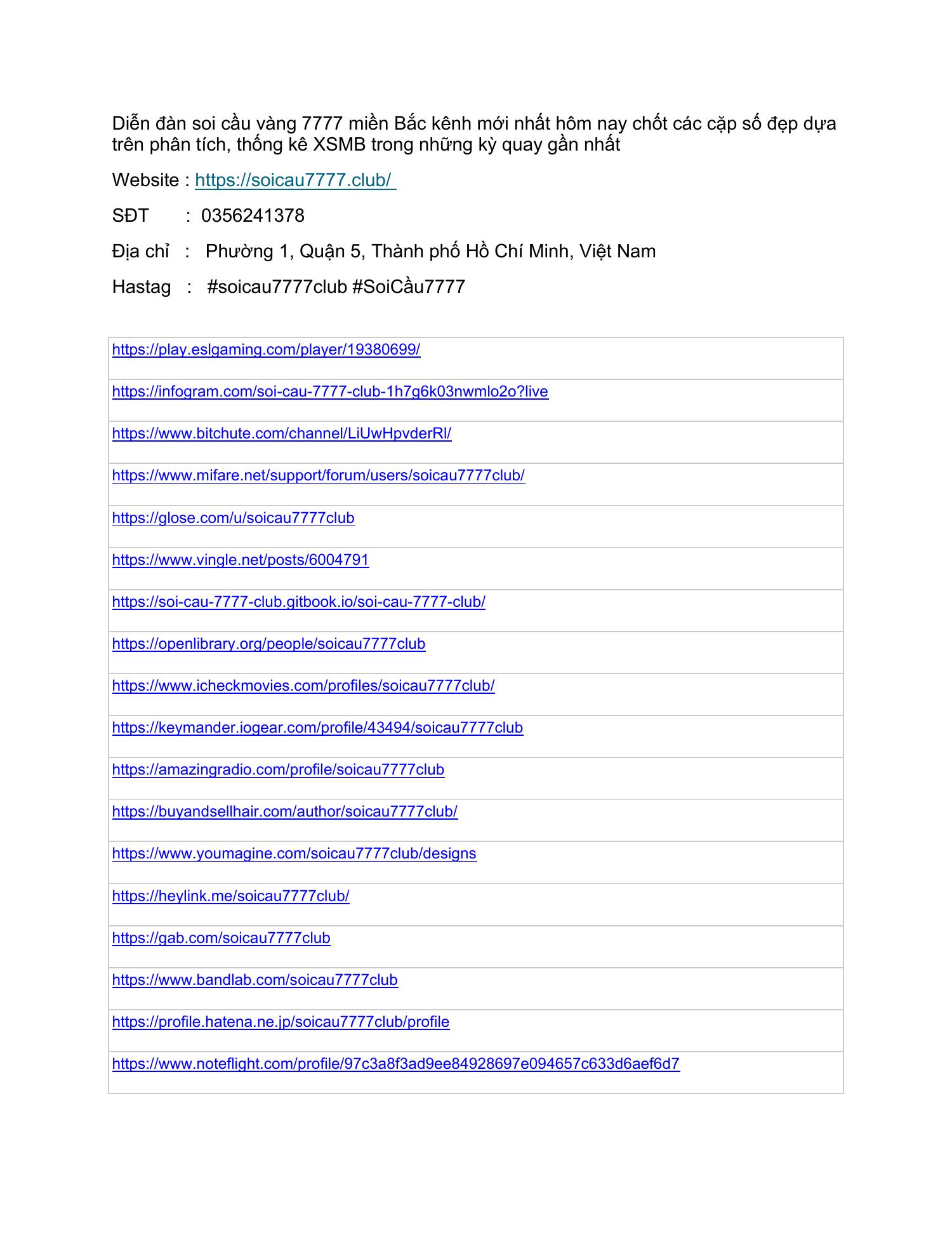 soicau7777club.docx | DocDroid