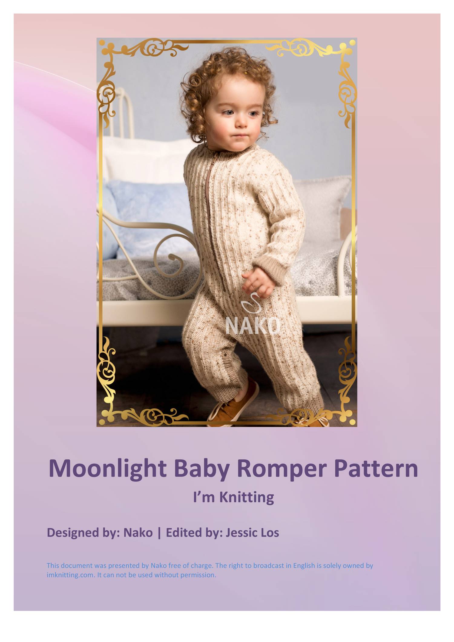Free Knit Baby Romper Pattern - Moonlight.pdf | DocDroid