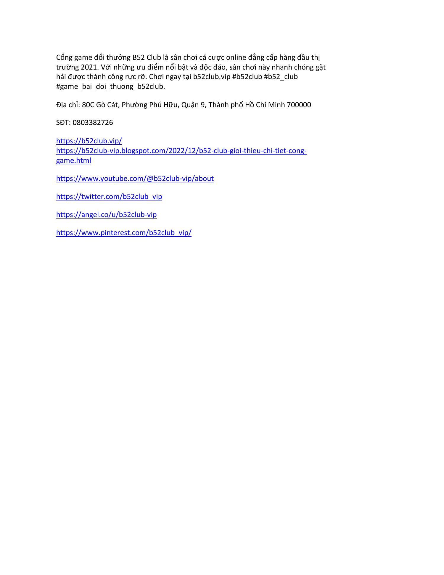 b52club.docx | DocDroid