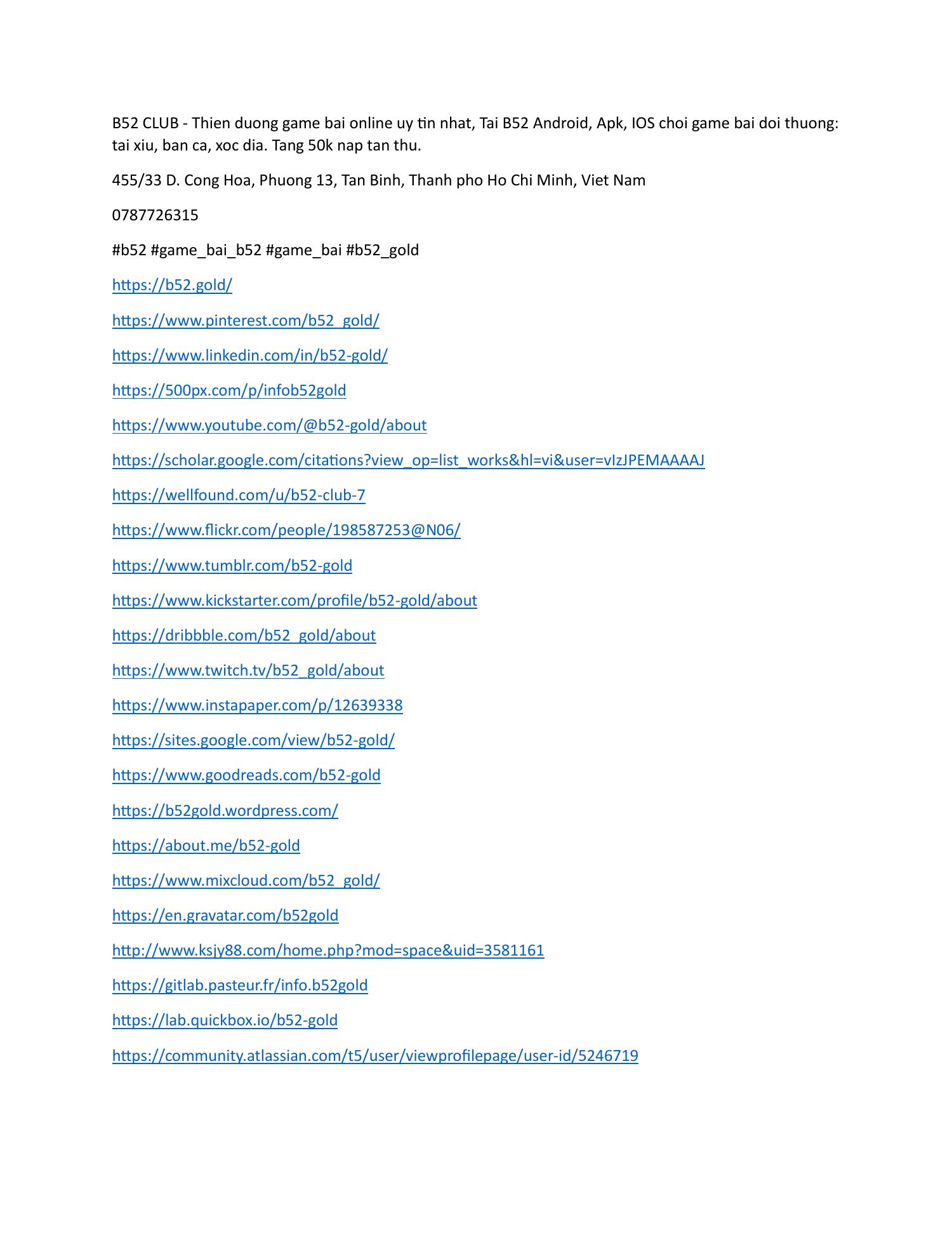 B52 CLUB.docx | DocDroid