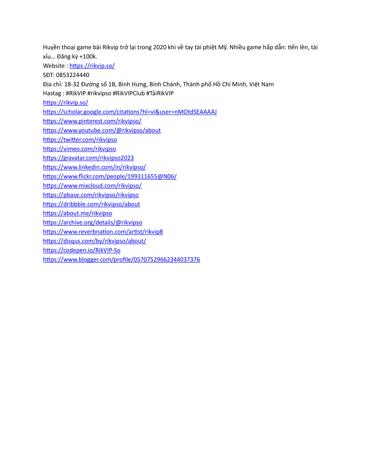 Huyền thoại game bài Rikvip trở lại trong 2020 khi về tay tài phiệt Mỹ.docx | DocDroid