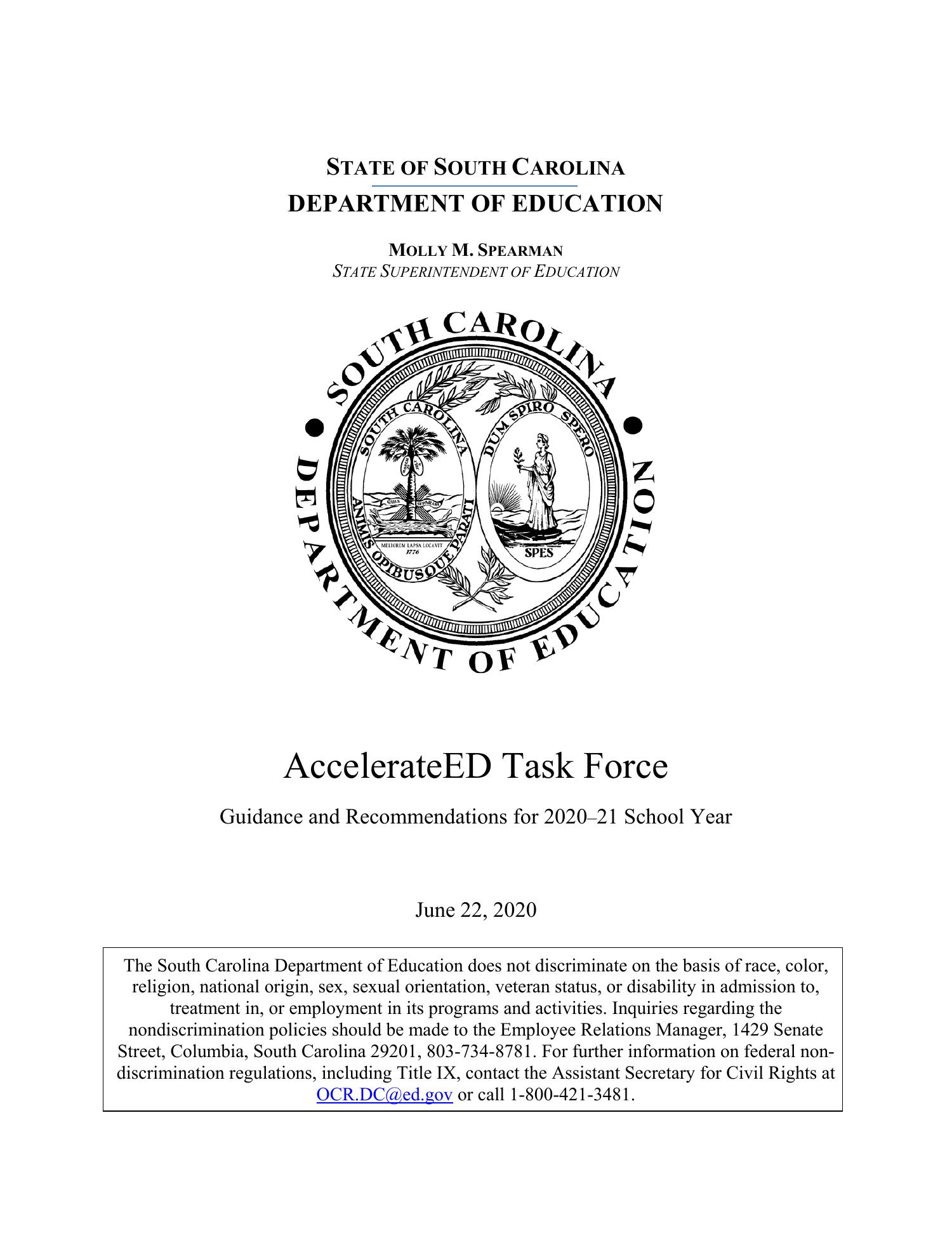AccelerateED Task Force-Fall Recommendation_Final v2.pdf | DocDroid