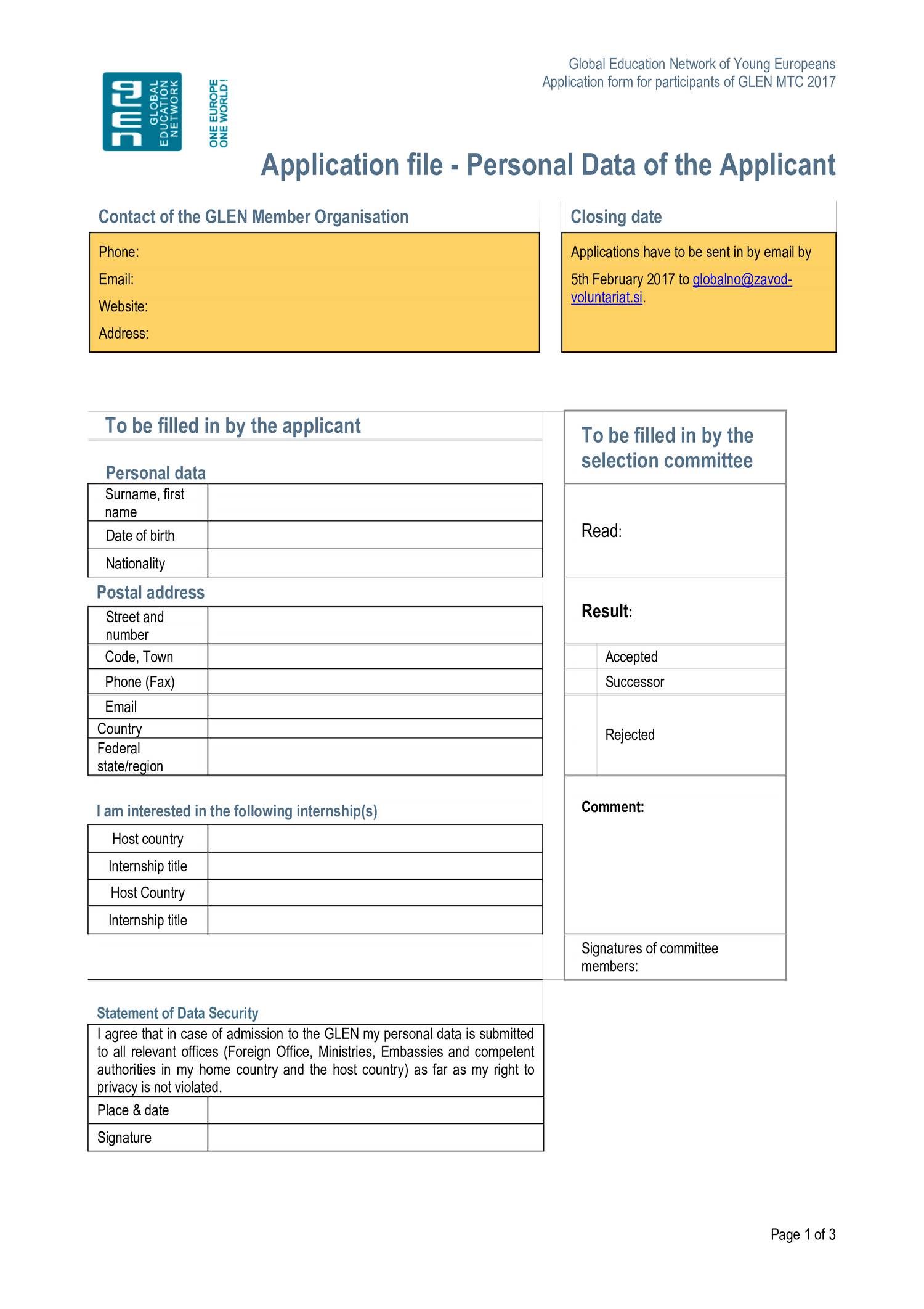 GLEN MTC 2016 Participants Application Form_EN.doc | DocDroid