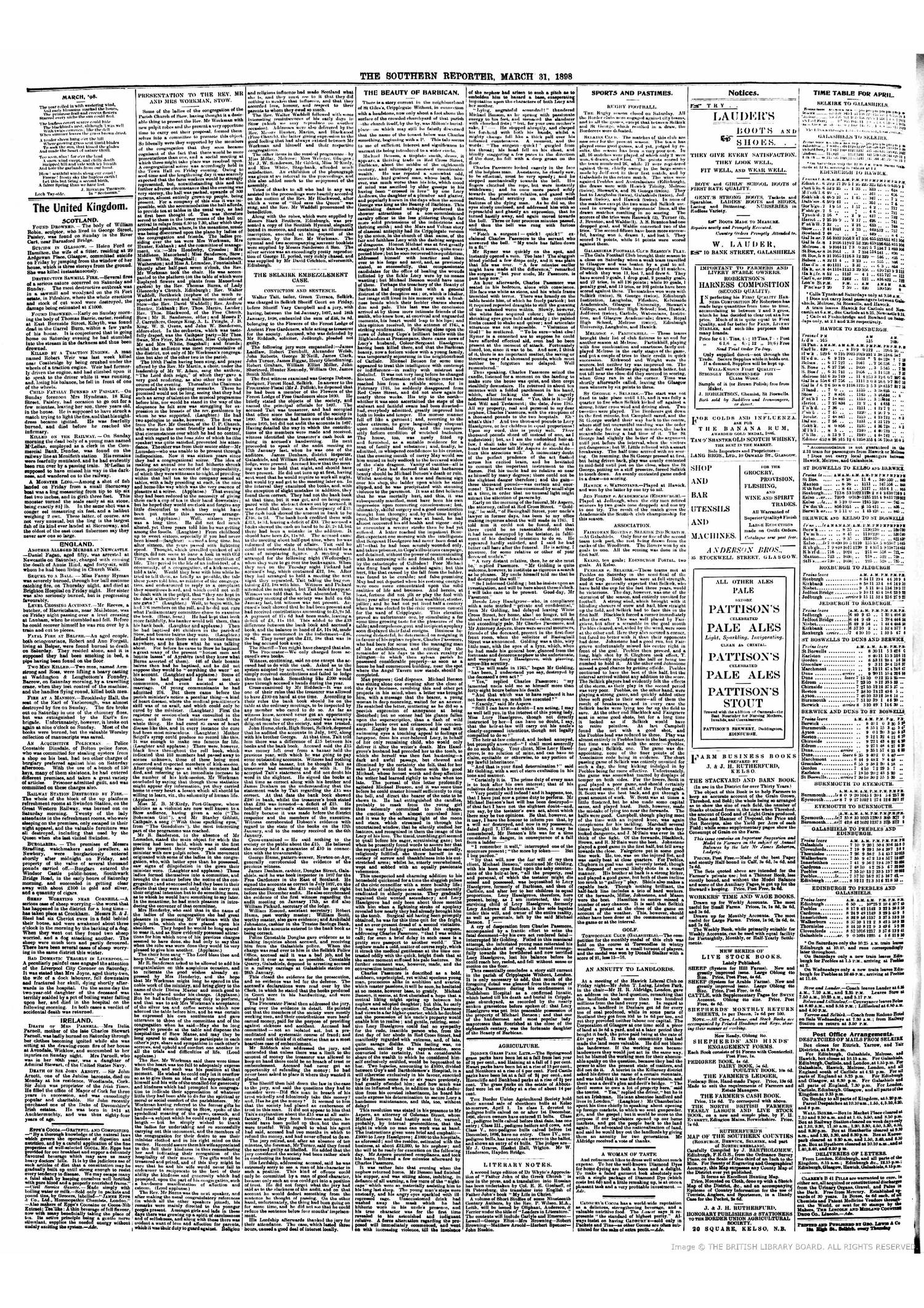 Southern Reporter - Thursday 31 March 1898.pdf | DocDroid