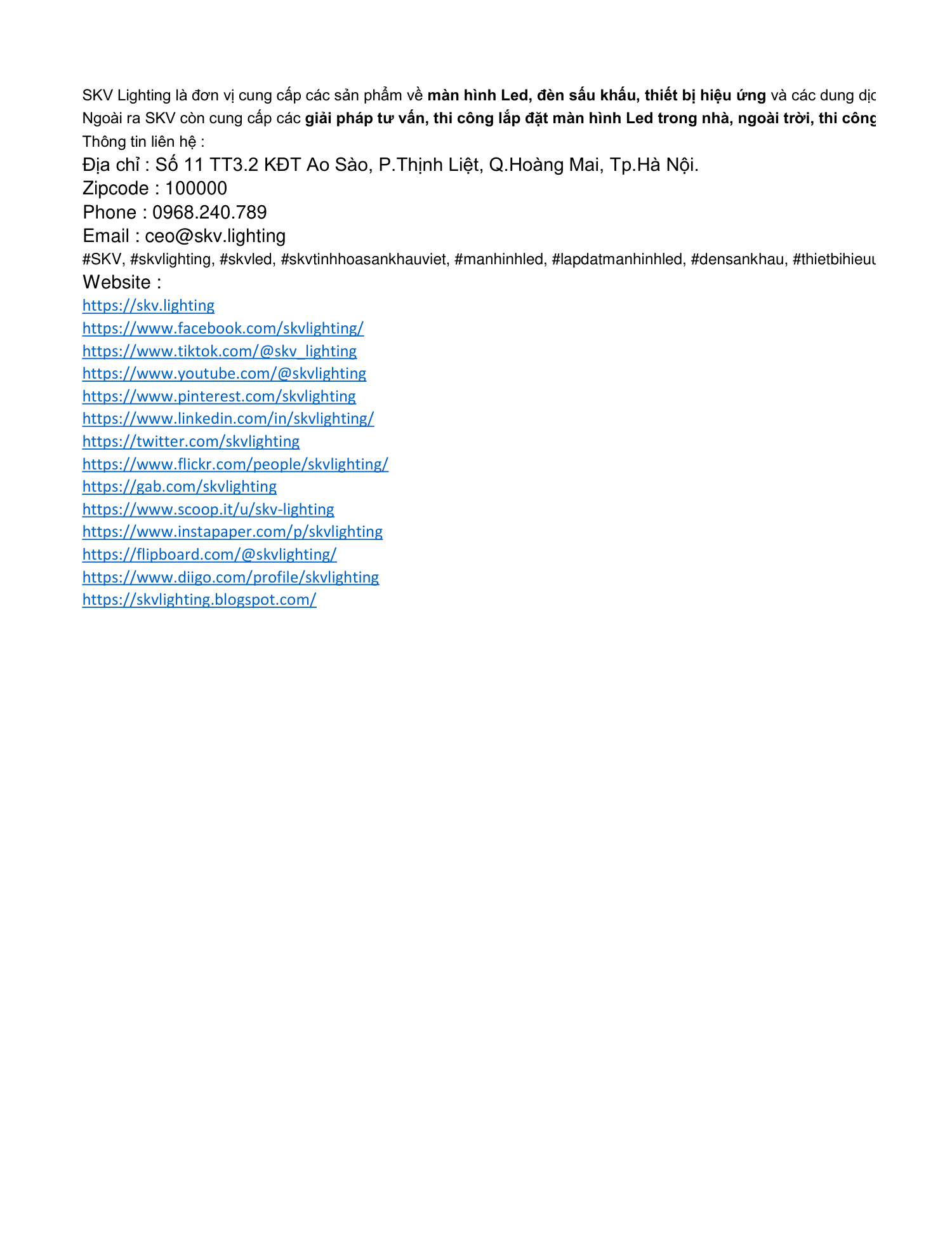 skvlighting.xlsx | DocDroid
