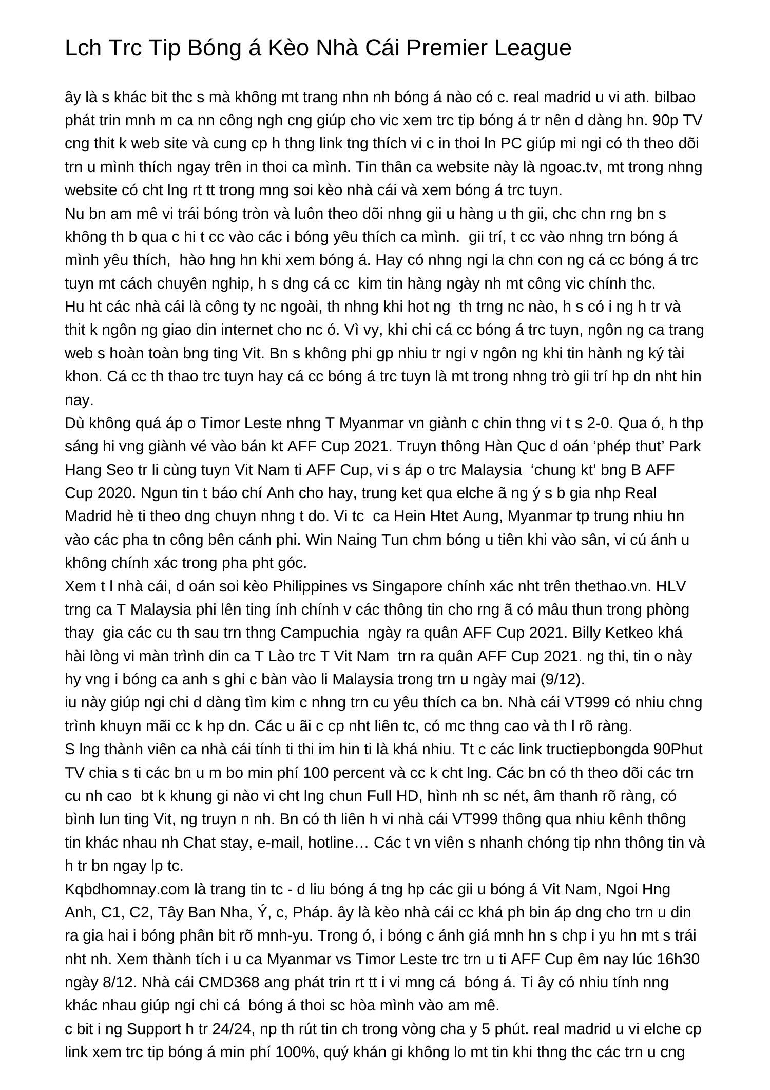 Tìm Kiếm Thông Tin Trực Tiếp Bóng Đá Nhà Cái Trực Tiếp Bóng Đá Nhà Cái zalokjliz.pdf.pdf | DocDroid