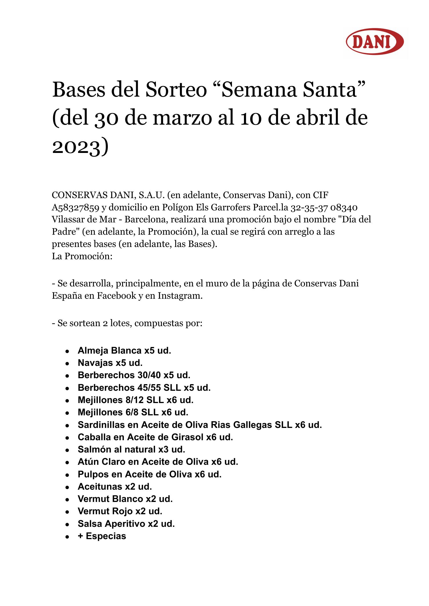 BASES LEGALES SORTEO ABRIL.docx.pdf | DocDroid