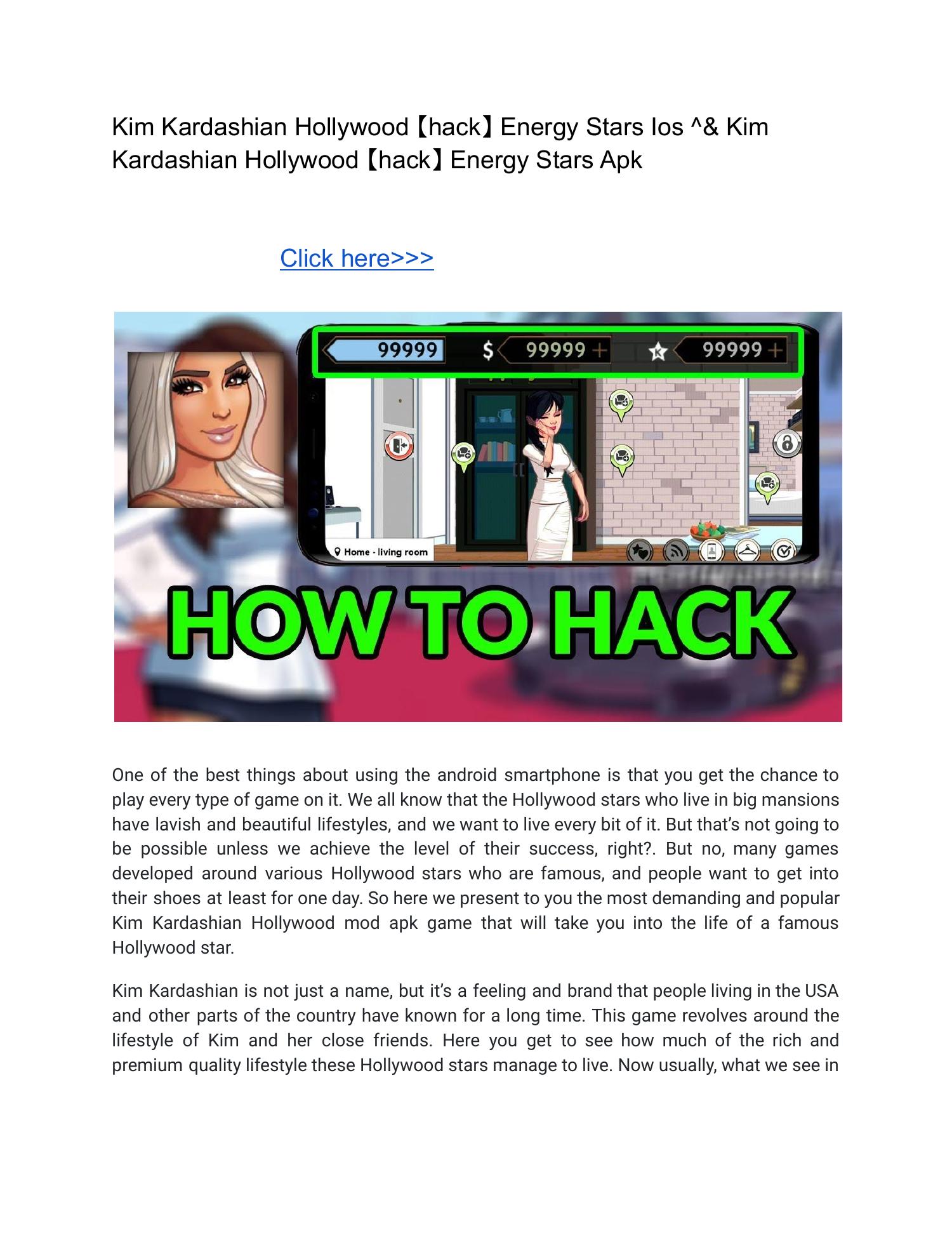 Kim Kardashian Hollywood 【hack】 Energy Stars Ios ^& Kim Kardashian Hollywood 【hack】 Energy Stars ...