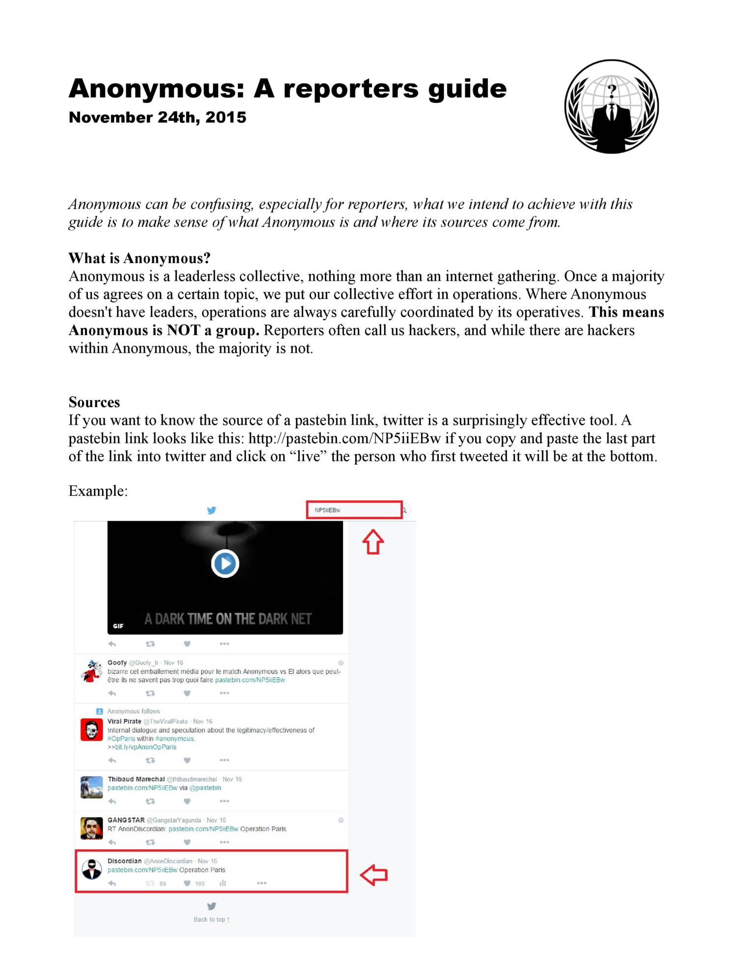 Anonymous - A reporters guide.pdf | DocDroid