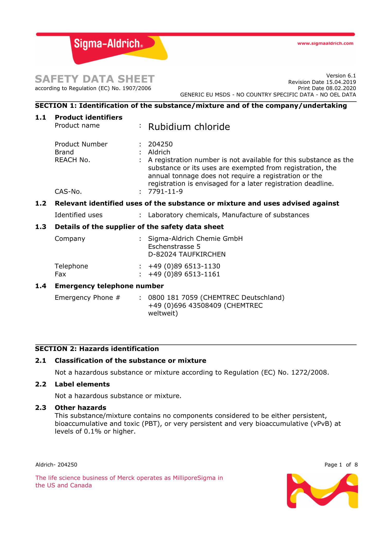 Rubidium chloride SA.pdf | DocDroid