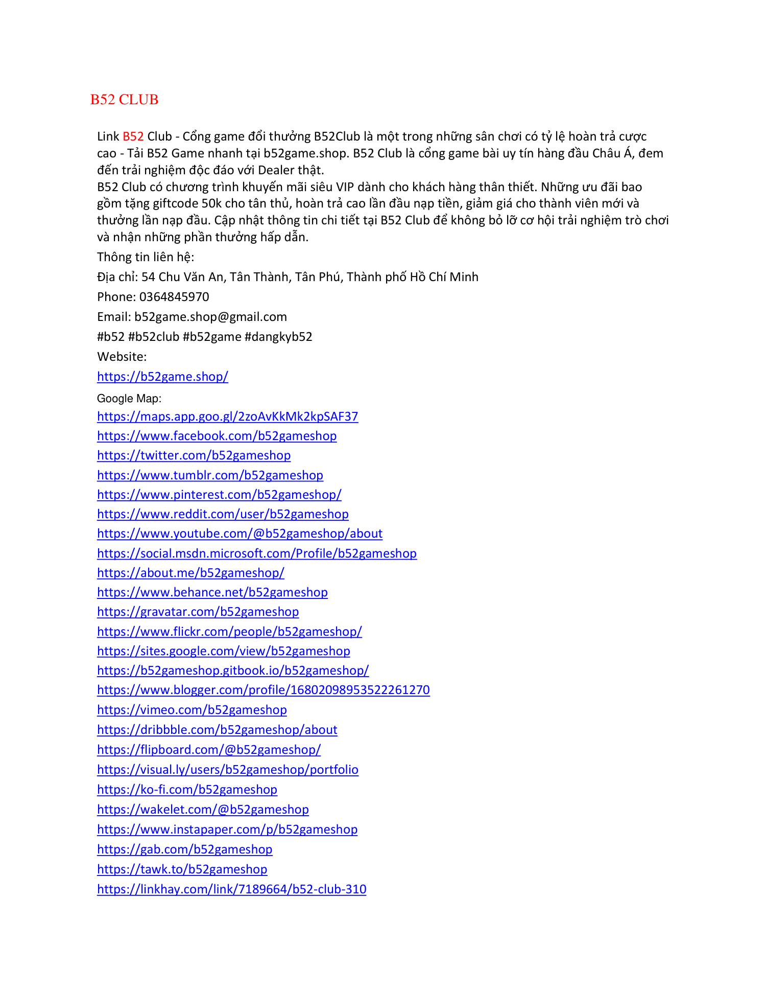 B52 CLUB.docx | DocDroid