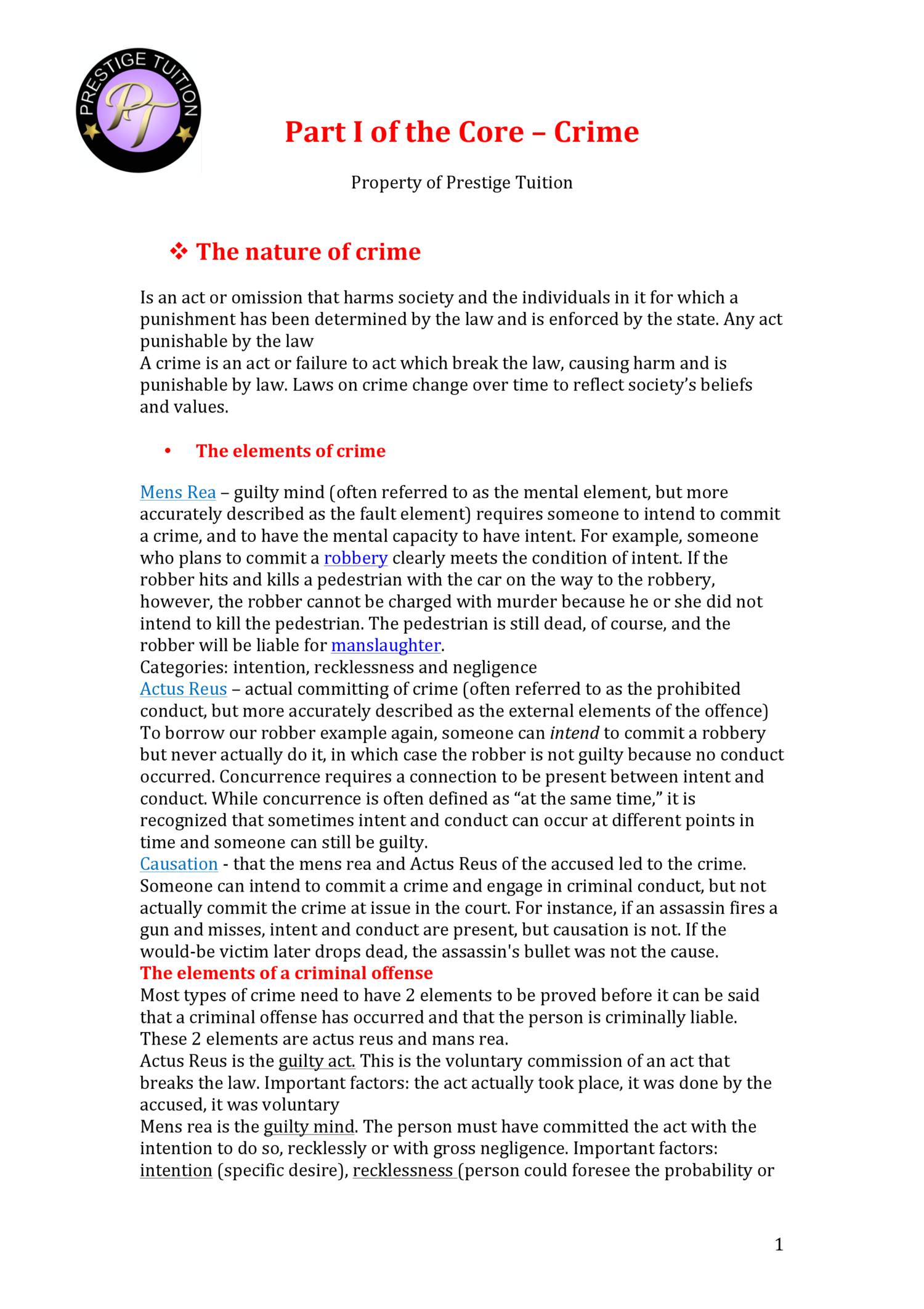 Sample Work Crime.pdf | DocDroid