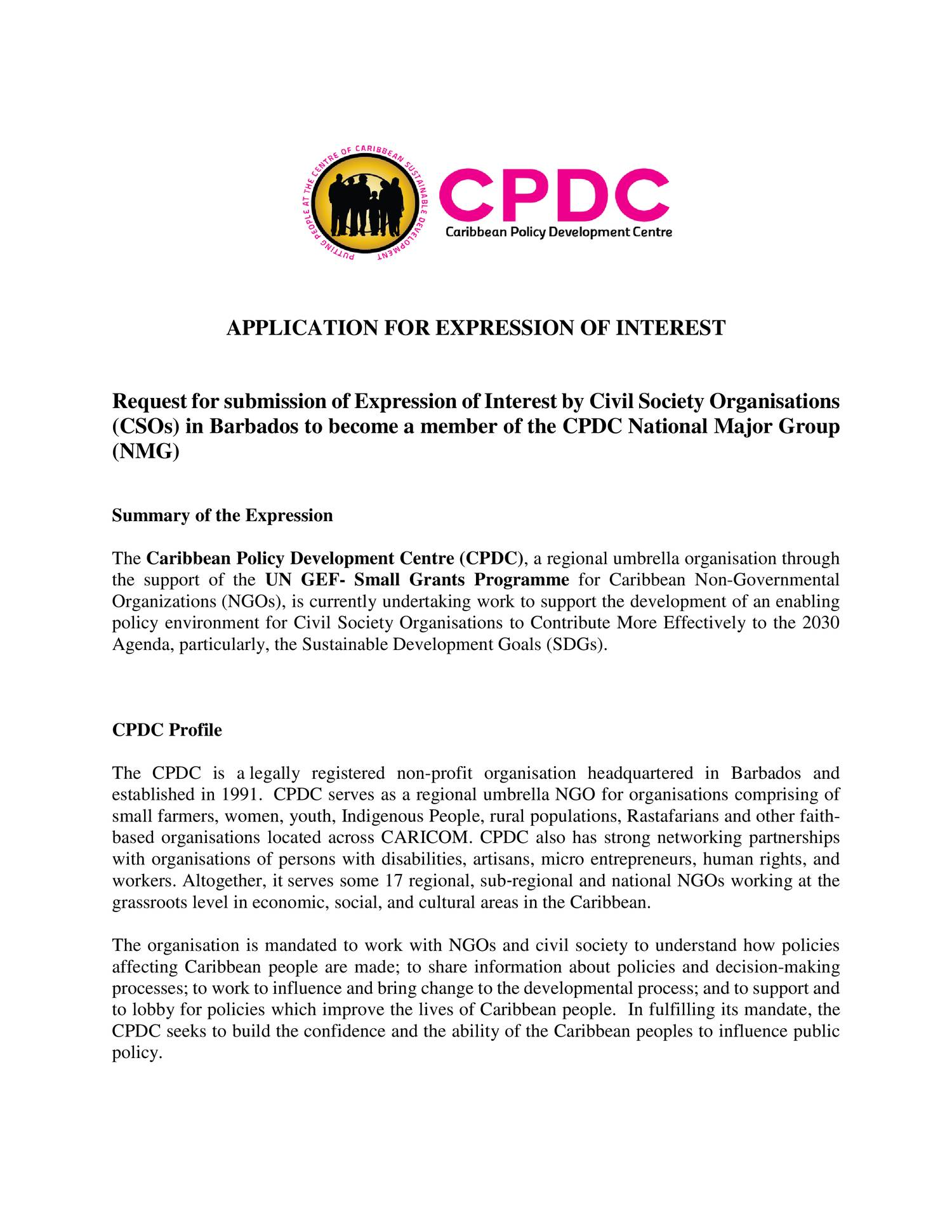 CPDC GEF CALL for Expression of Interest National Major Group.pdf ...