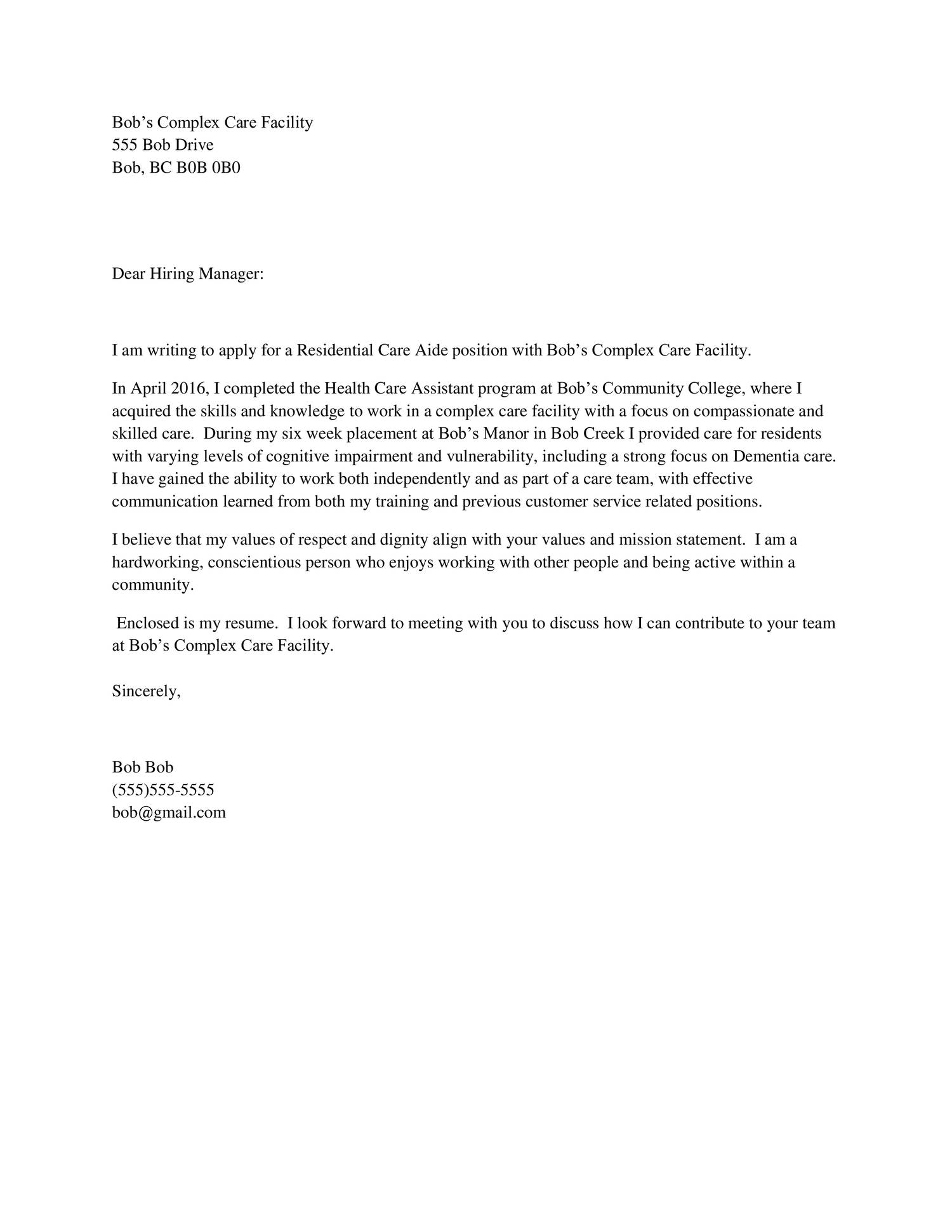 bob's cover letter.docx | DocDroid