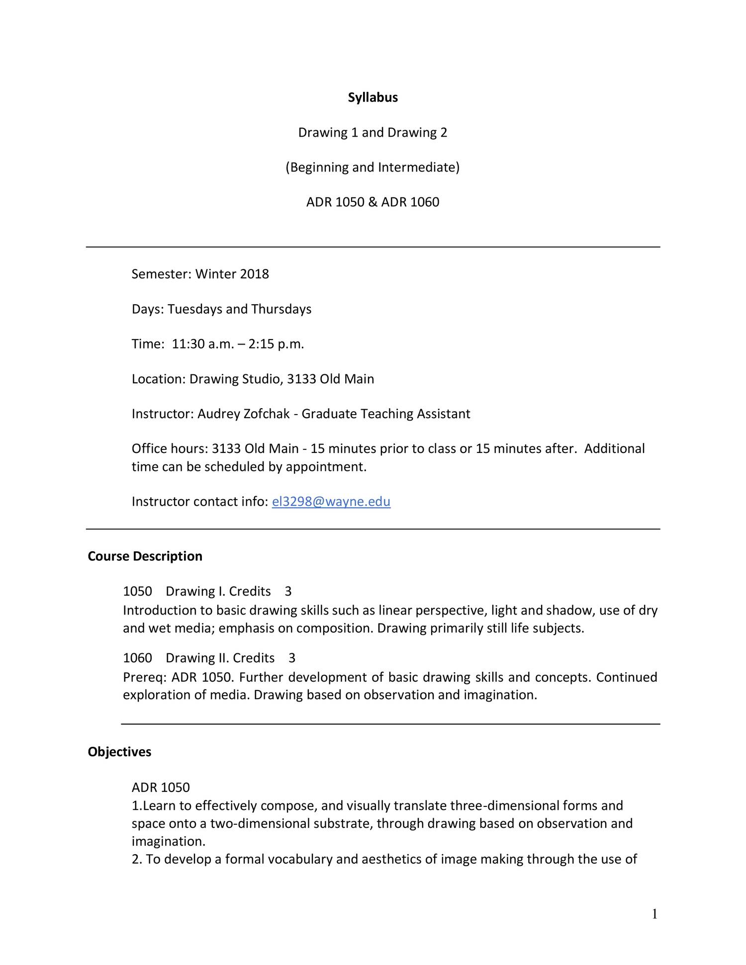 Syllabus Drawing 1 and 2 .pdf | DocDroid