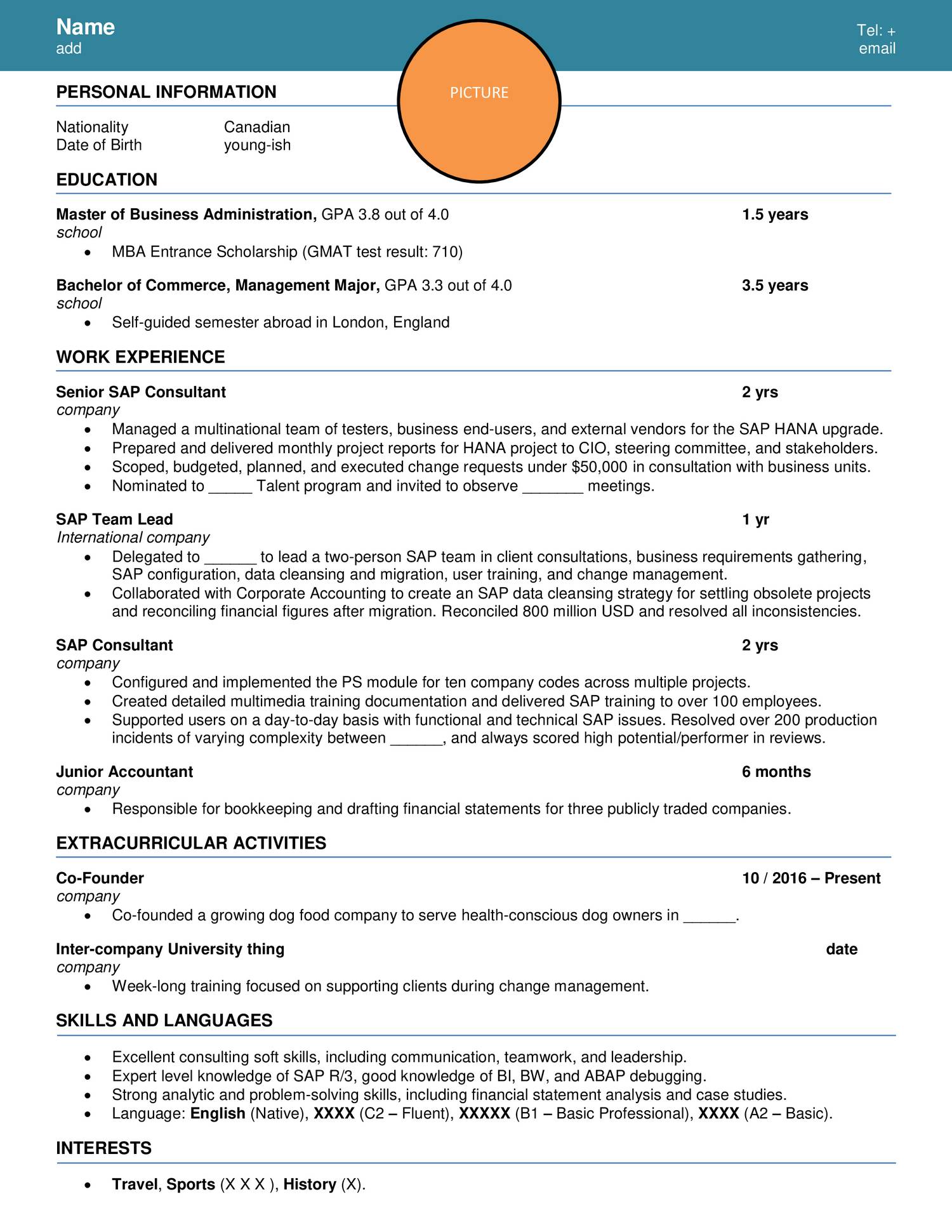 Anonymized CV.pdf | DocDroid