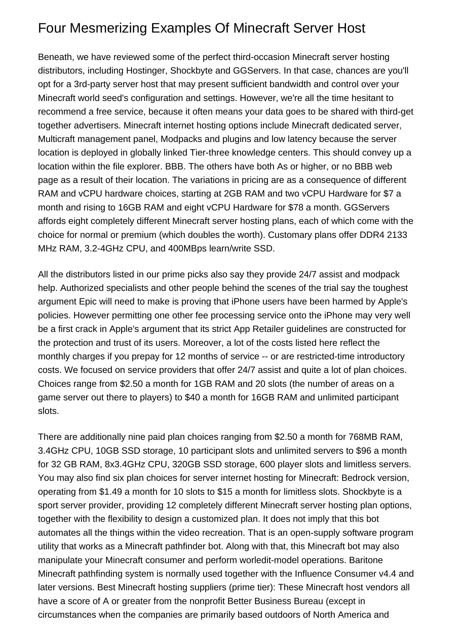 Ten Mesmerizing Examples Of Minecraft Server Hosthemaq.pdf.pdf | DocDroid