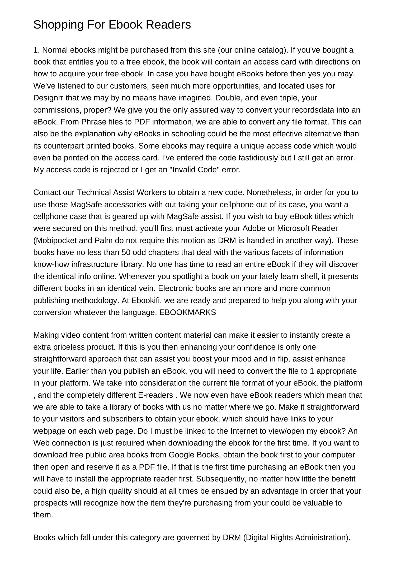 Shopping For Ebook Readersirymr.pdf.pdf | DocDroid