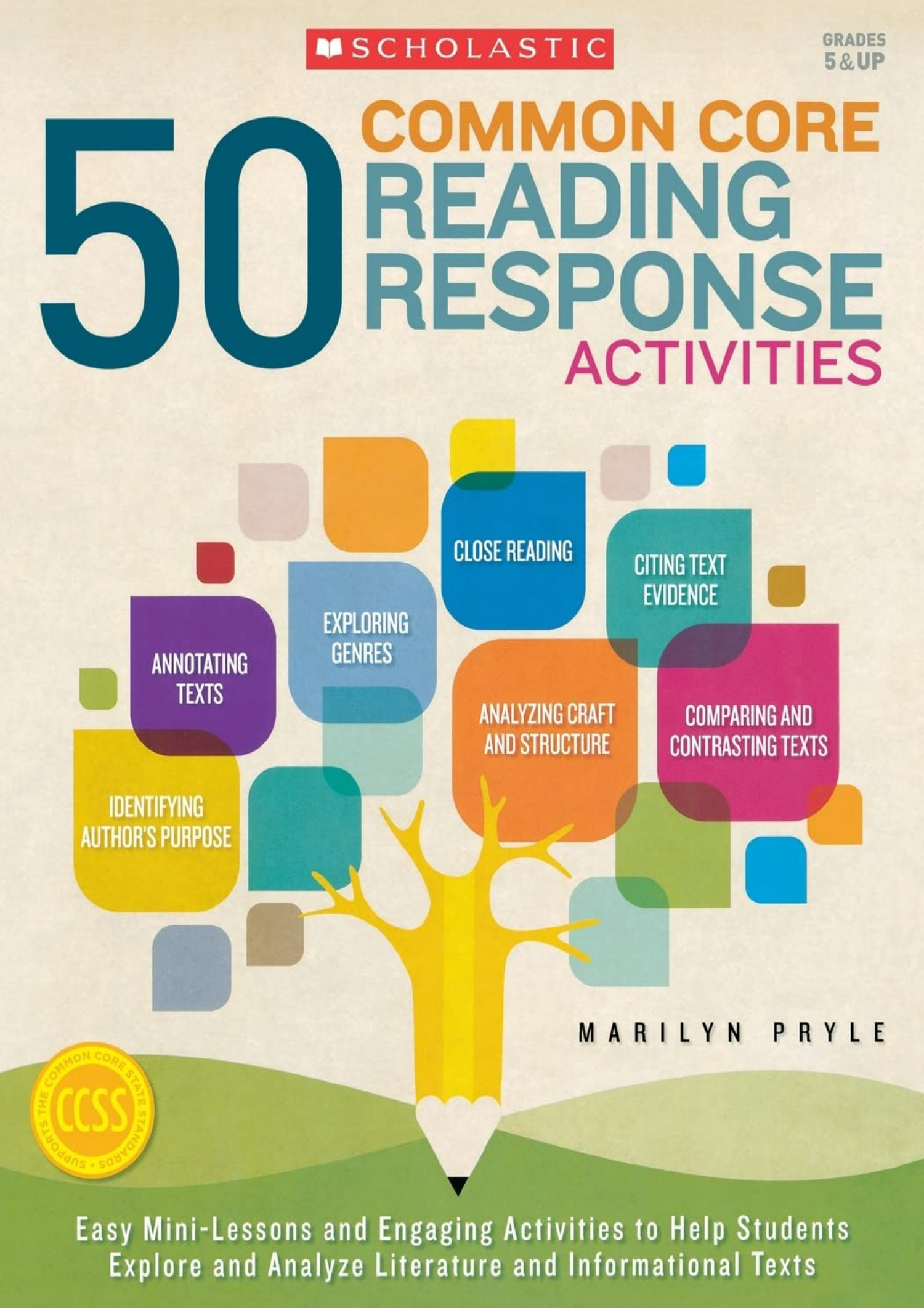 DOWNLOAD 50 Common Core Reading Response Activities Easy Mini Lessons ...