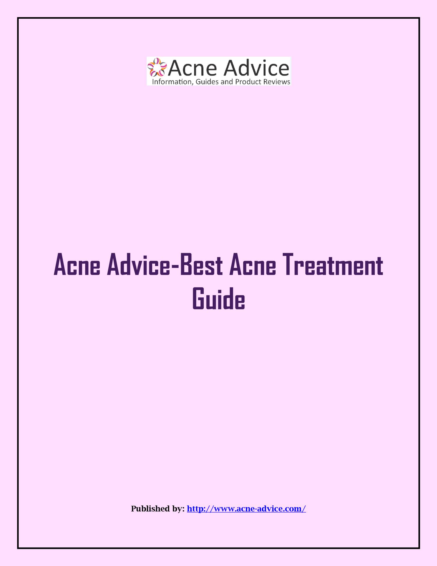 Acne Advice-Best Acne Treatment Guide.pdf | DocDroid
