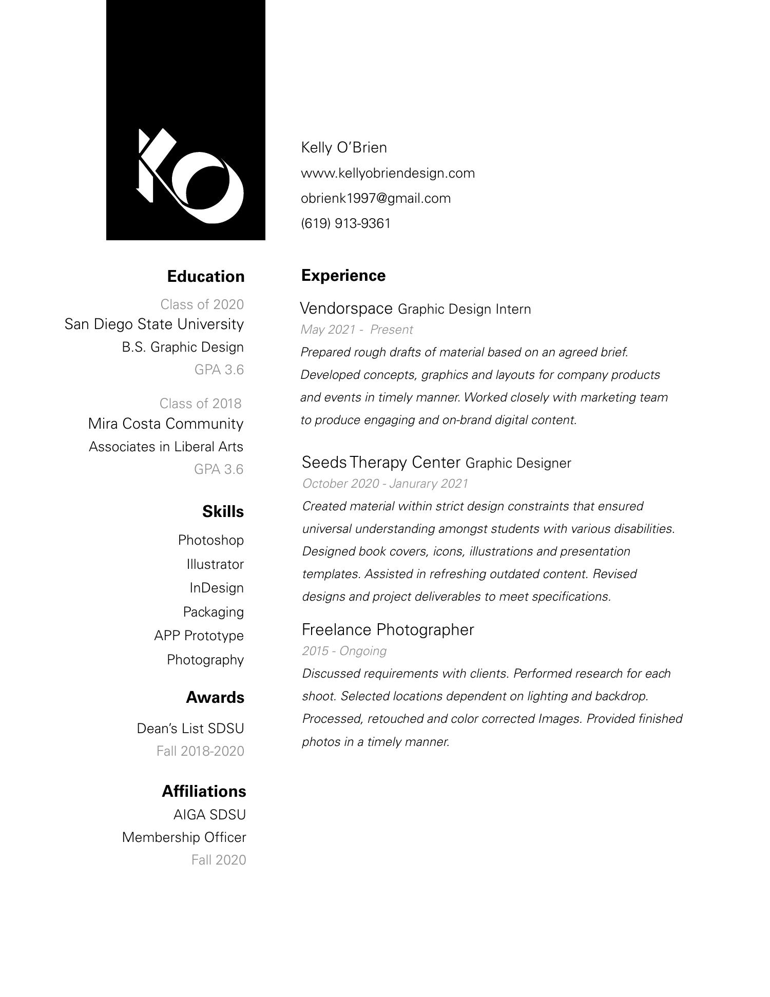 Resume Kelly OBrien 2021.pdf | DocDroid