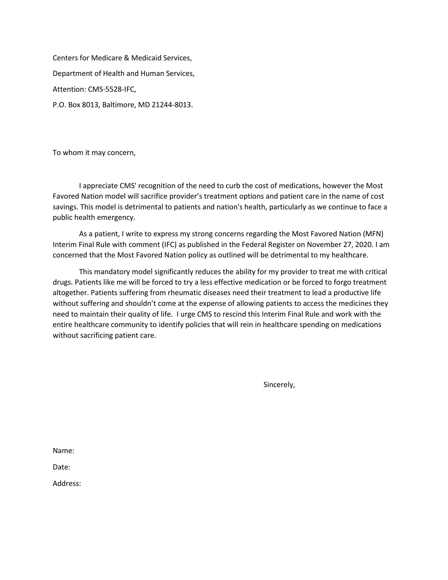 MFN patient letter.docx | DocDroid