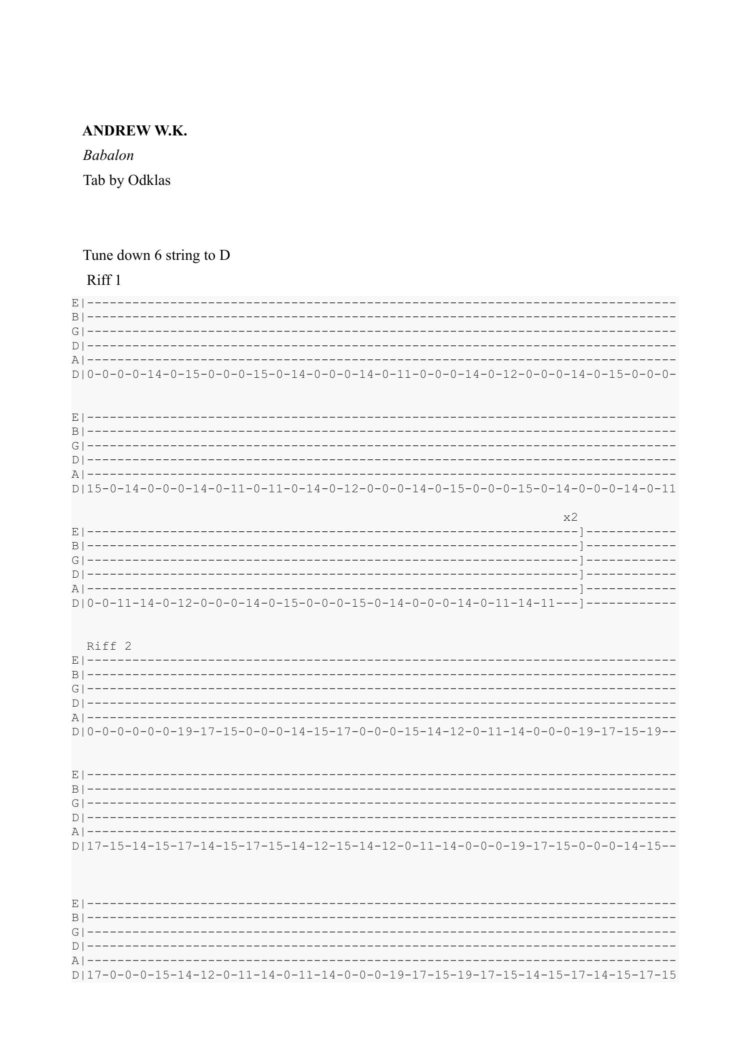 andrew w.k. babalon.pdf | DocDroid