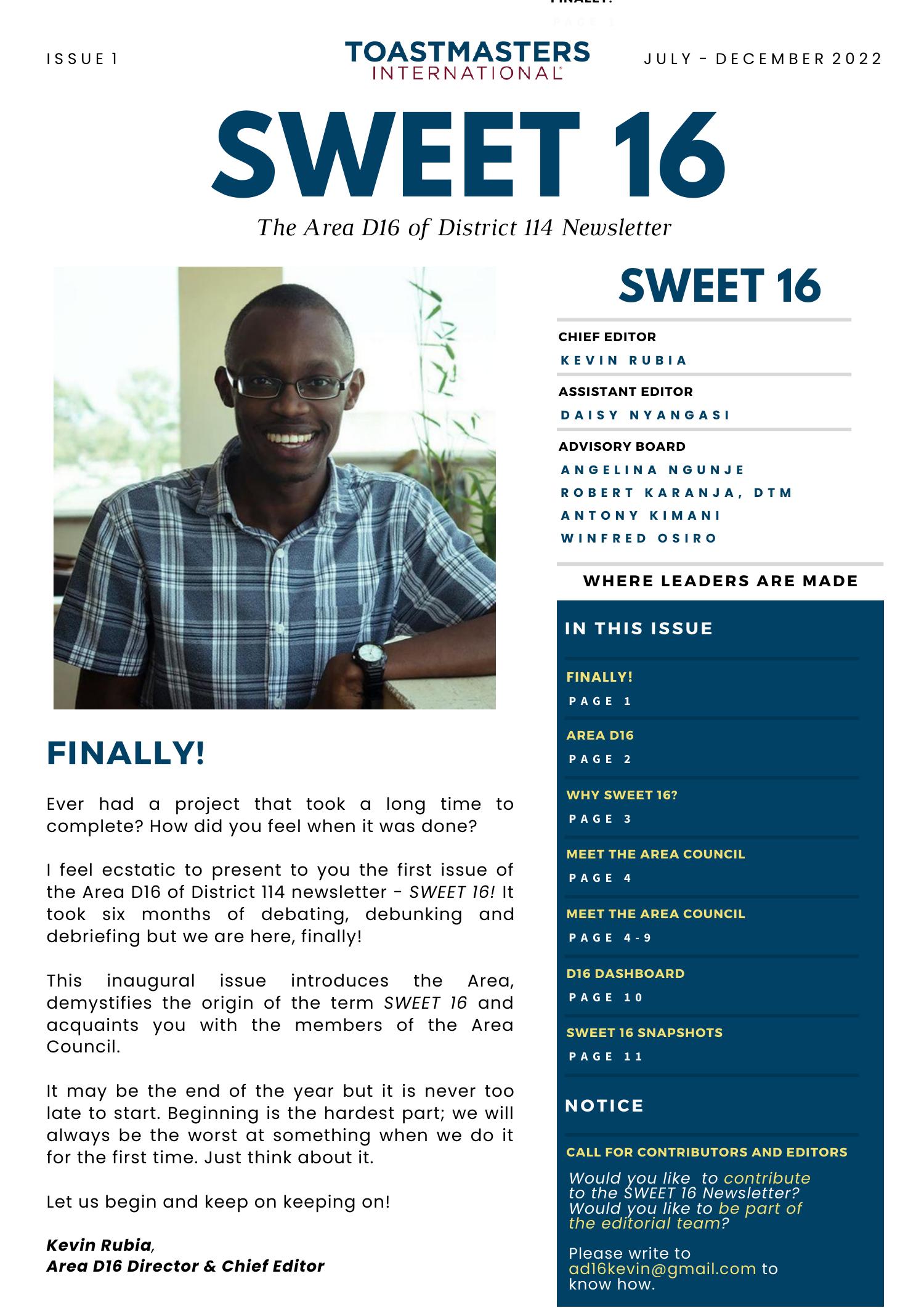 SWEET 16 Issue 1.pdf | DocDroid