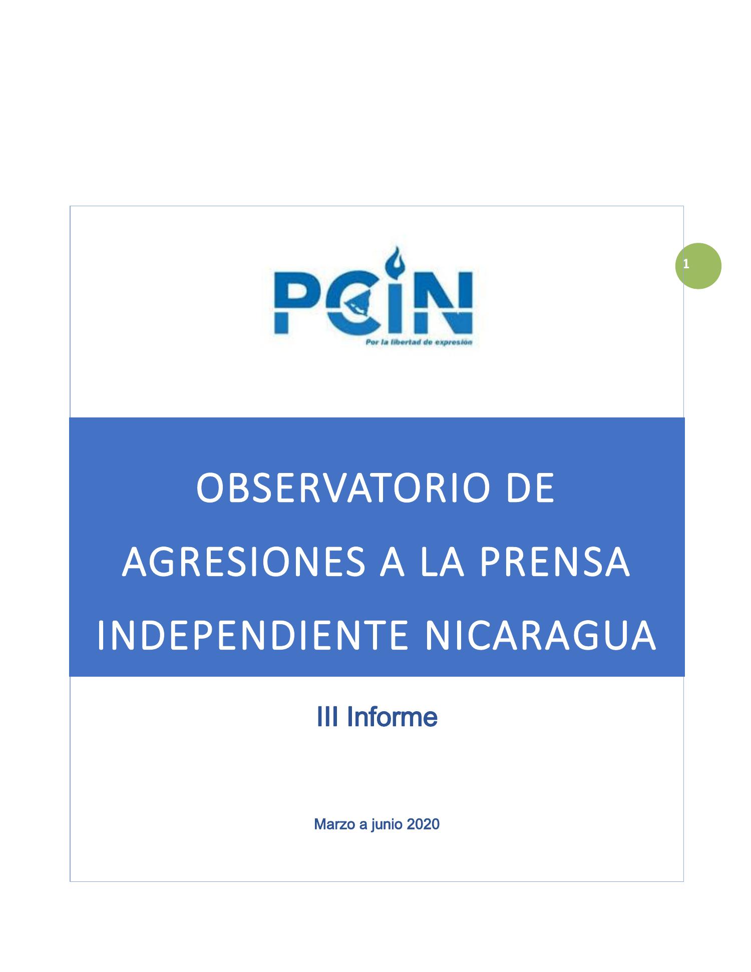 TERCER INFORME OBSERVATORIO DE PCIN.pdf | DocDroid