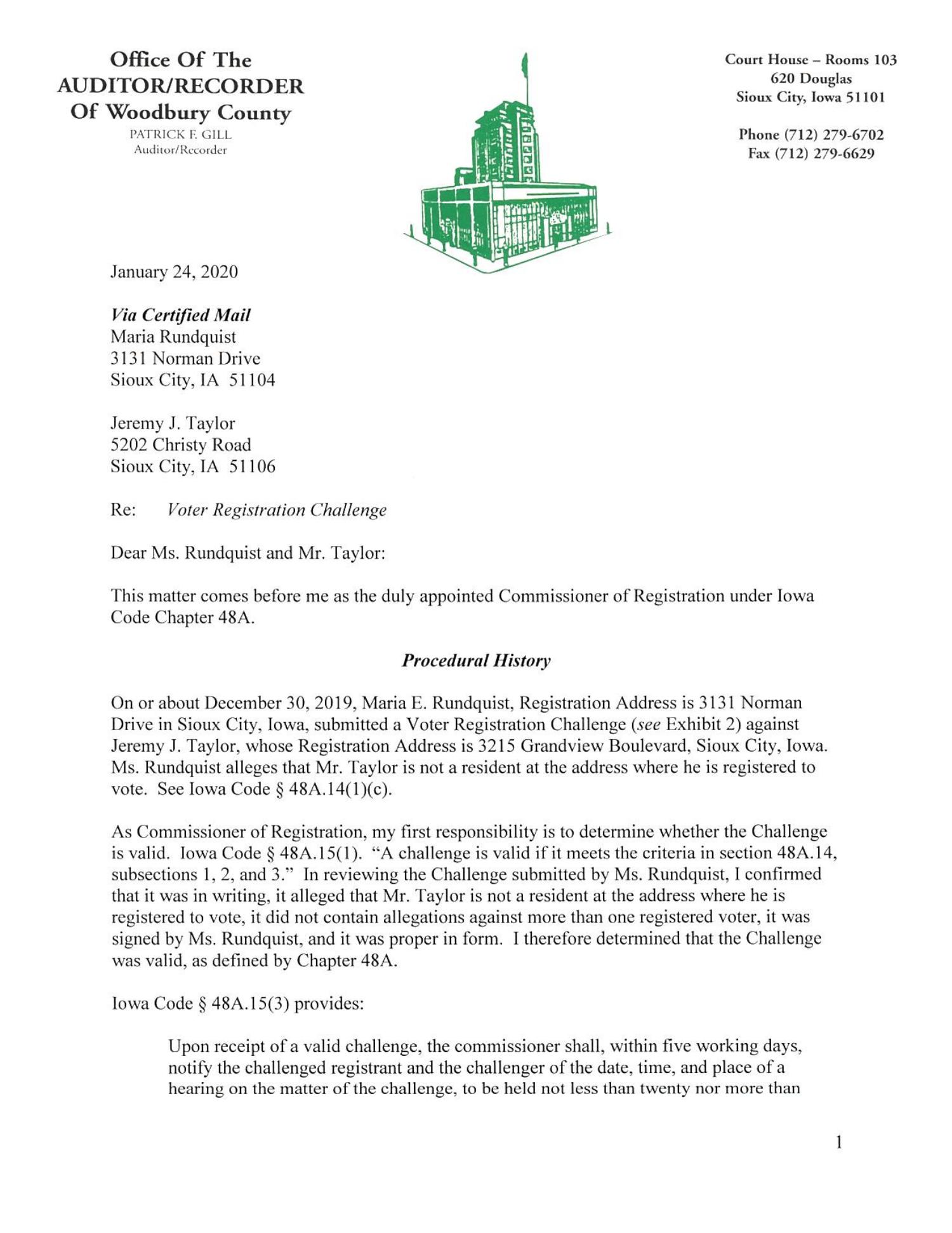 20200124_Jeremy_Taylor_Hearing_Letter.pdf | DocDroid