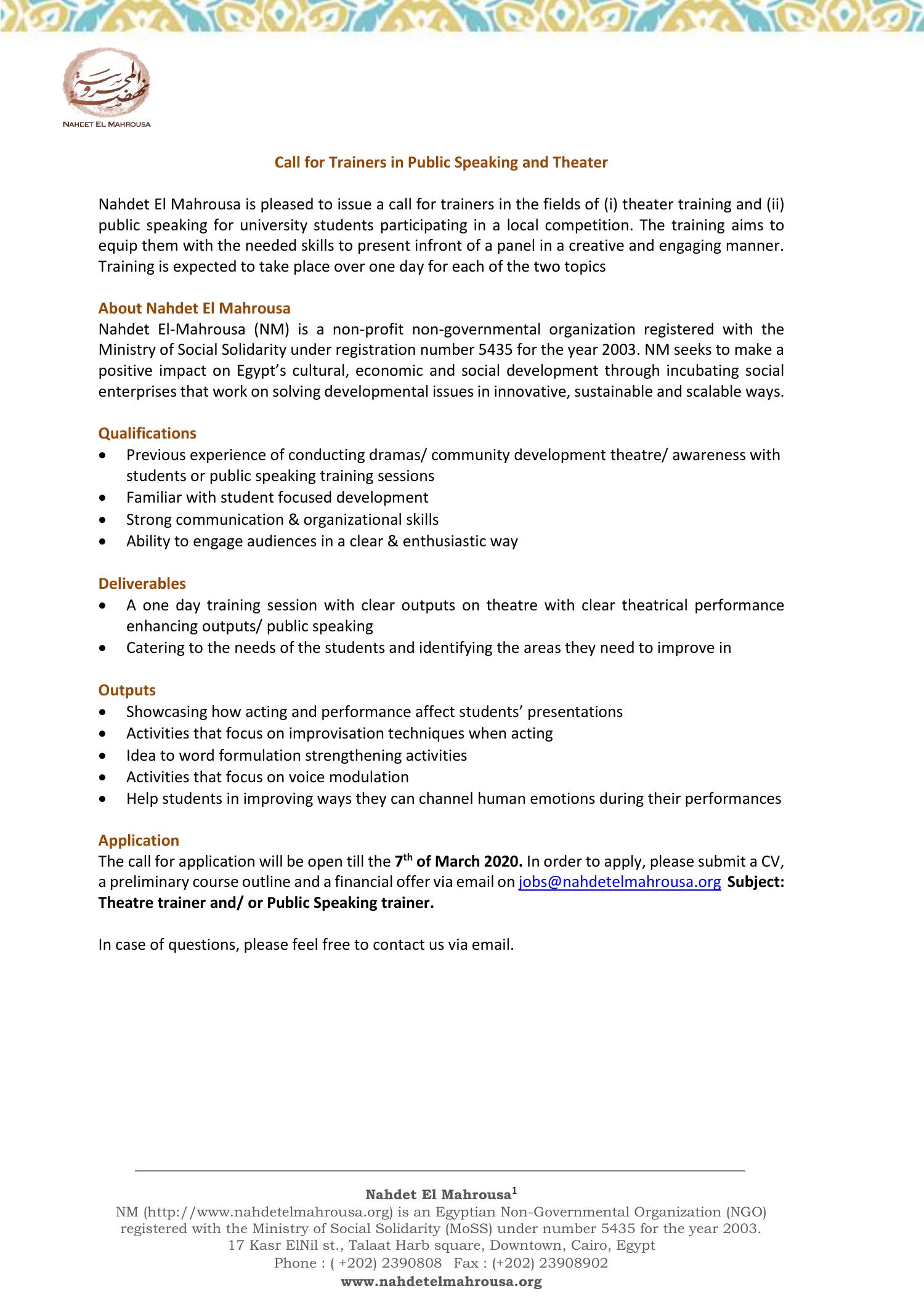 Theater and Public Speaking training TOR final.pdf | DocDroid