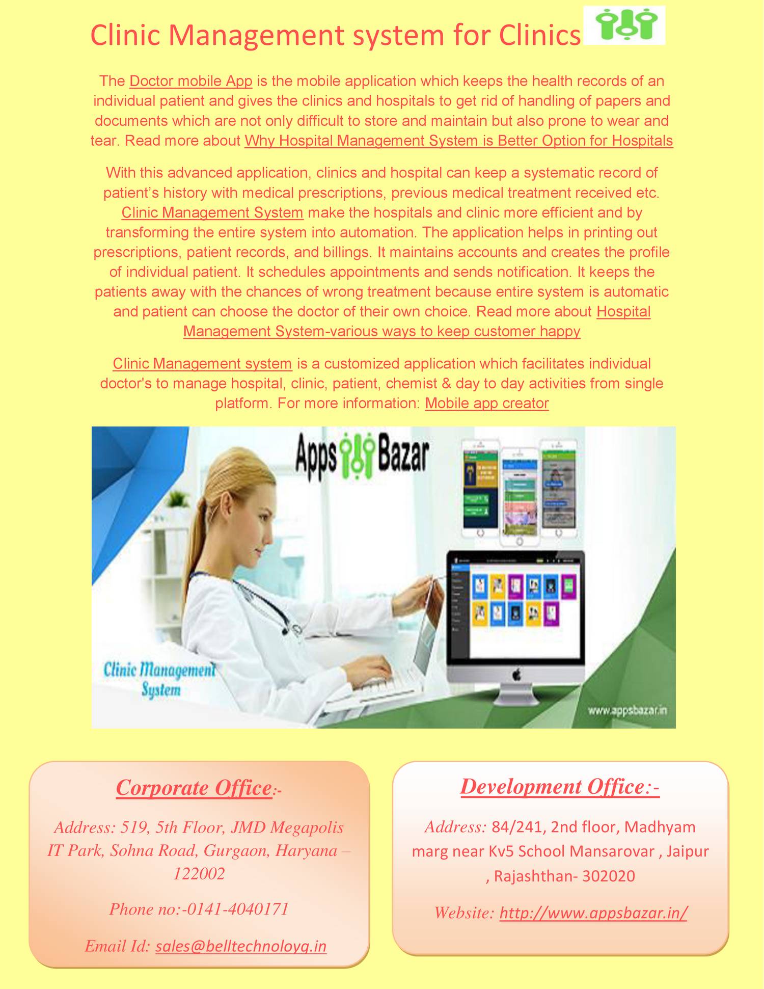 Clinic Management system for Clinics.pdf | DocDroid