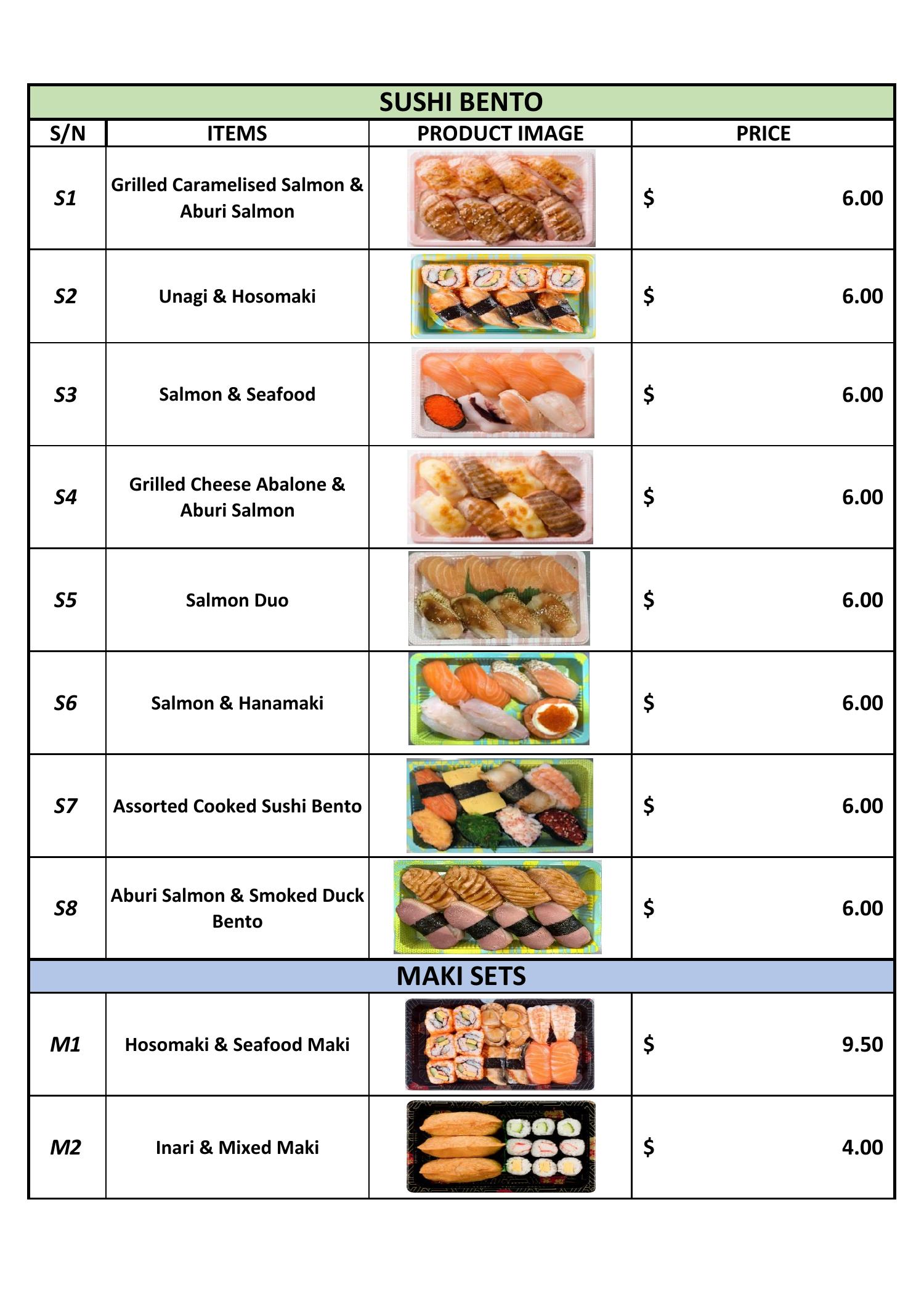 Sushi Express Takeaway and Pickup Menu.pdf | DocDroid