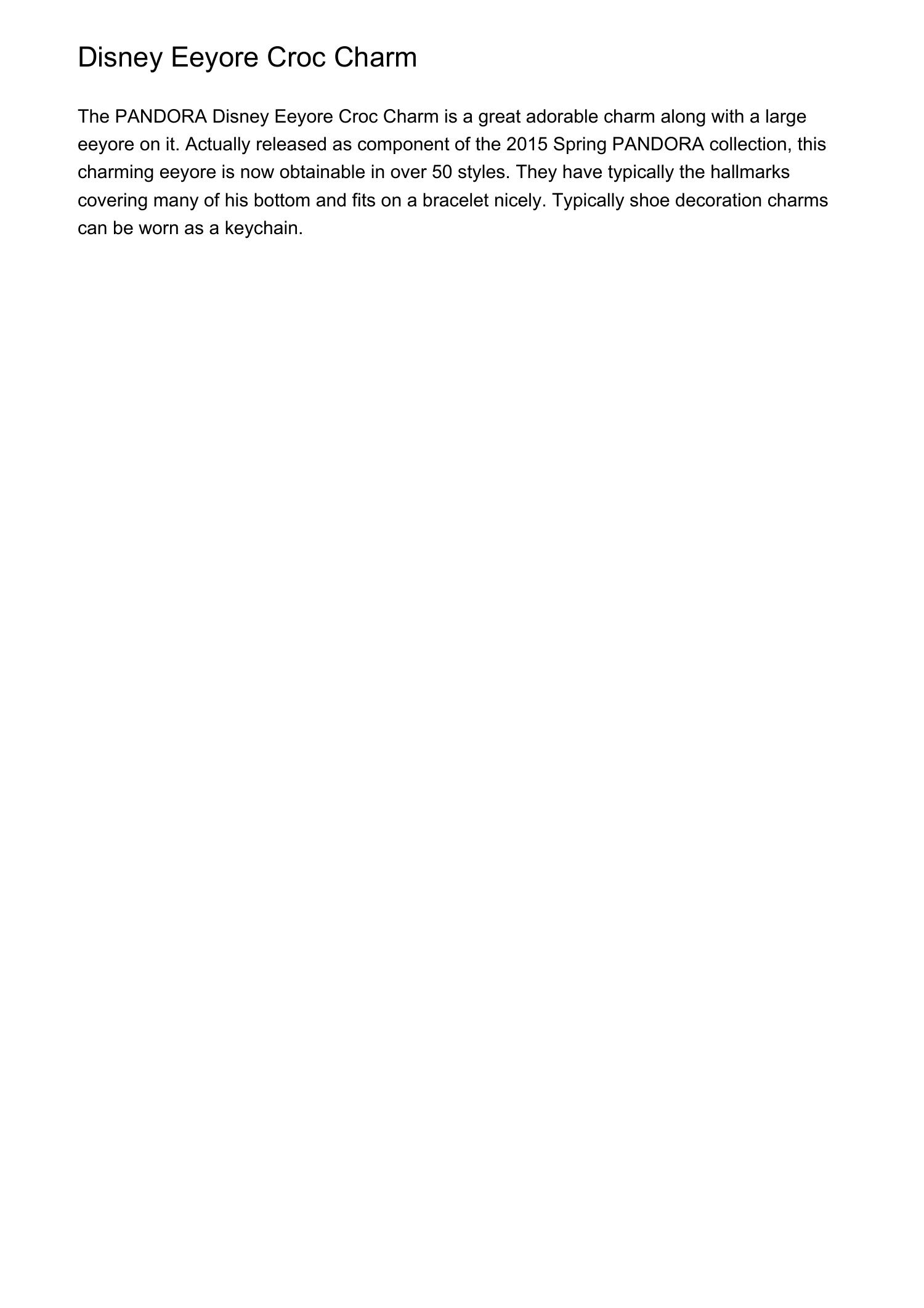 The disney produtcions Eeyore Croc Charmxroza.pdf.pdf | DocDroid